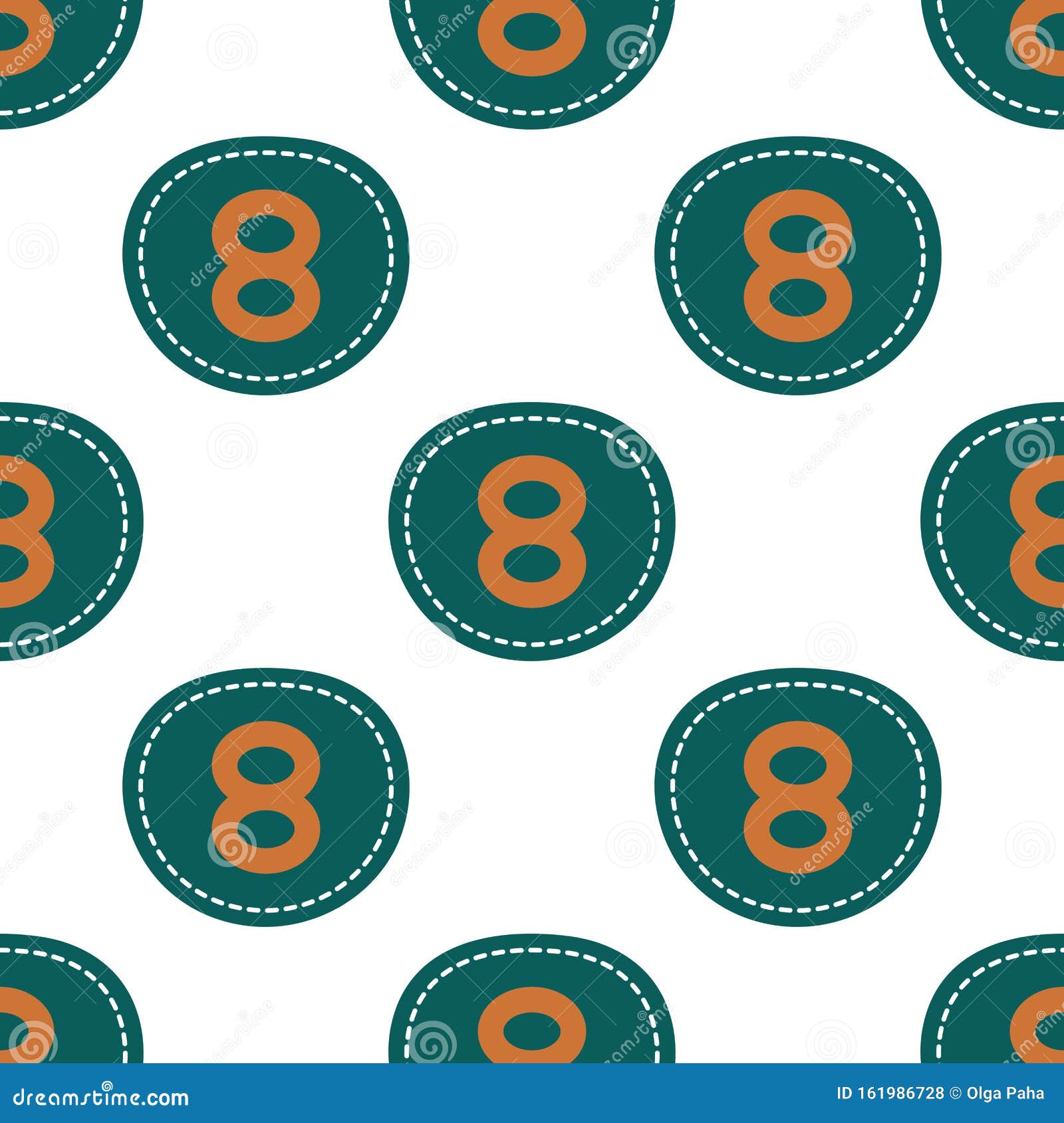 Texture numerals 8 stock vector. Illustration of print - 161986728