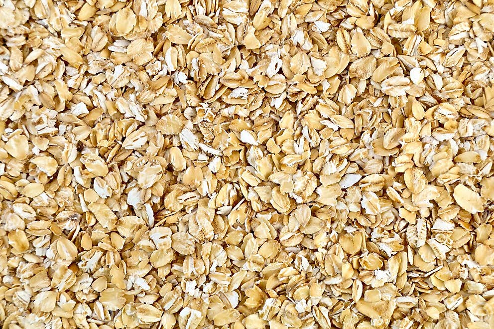 The texture of oatmeal stock image. Image of flakes, ripe - 20869477