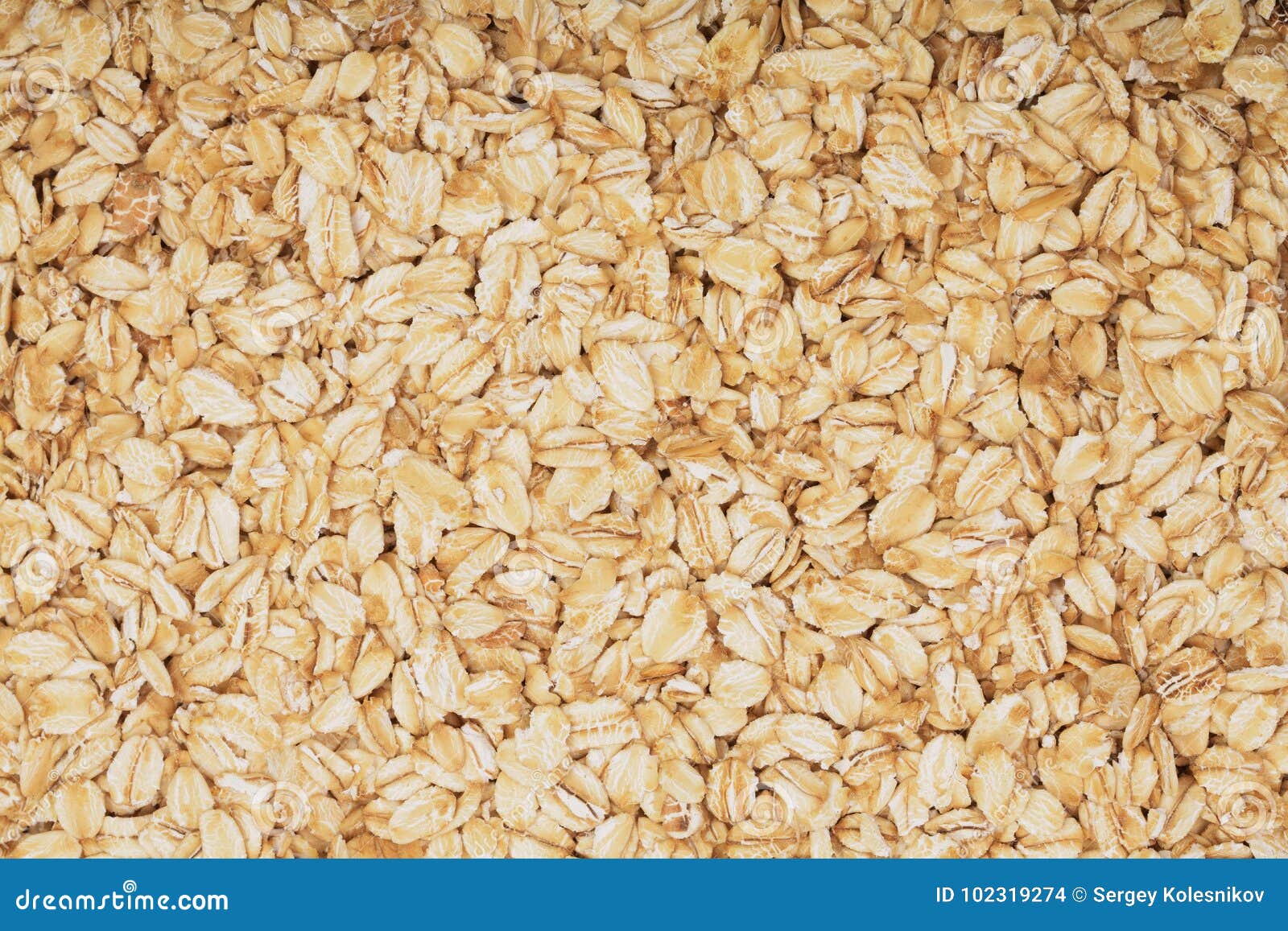 Texture of Oatmeal As a Background. Top View Stock Photo - Image of ...