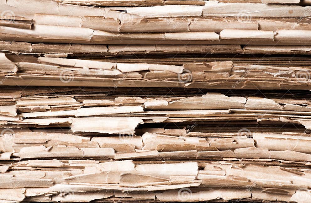 Texture of the Old Book Scruffy Sheets of Paper Stock Photo - Image of ...