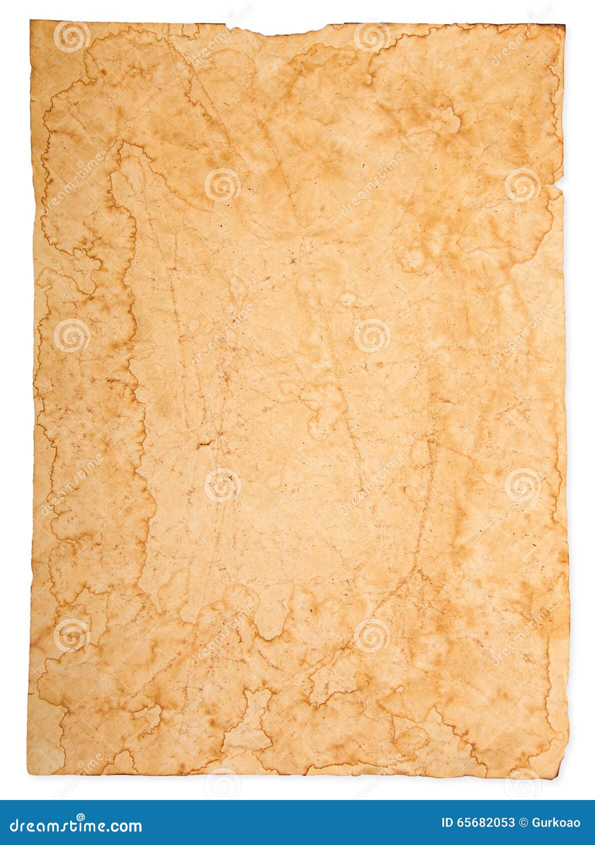 Texture of the Old Brown Paper Stock Image - Image of effect, retro ...