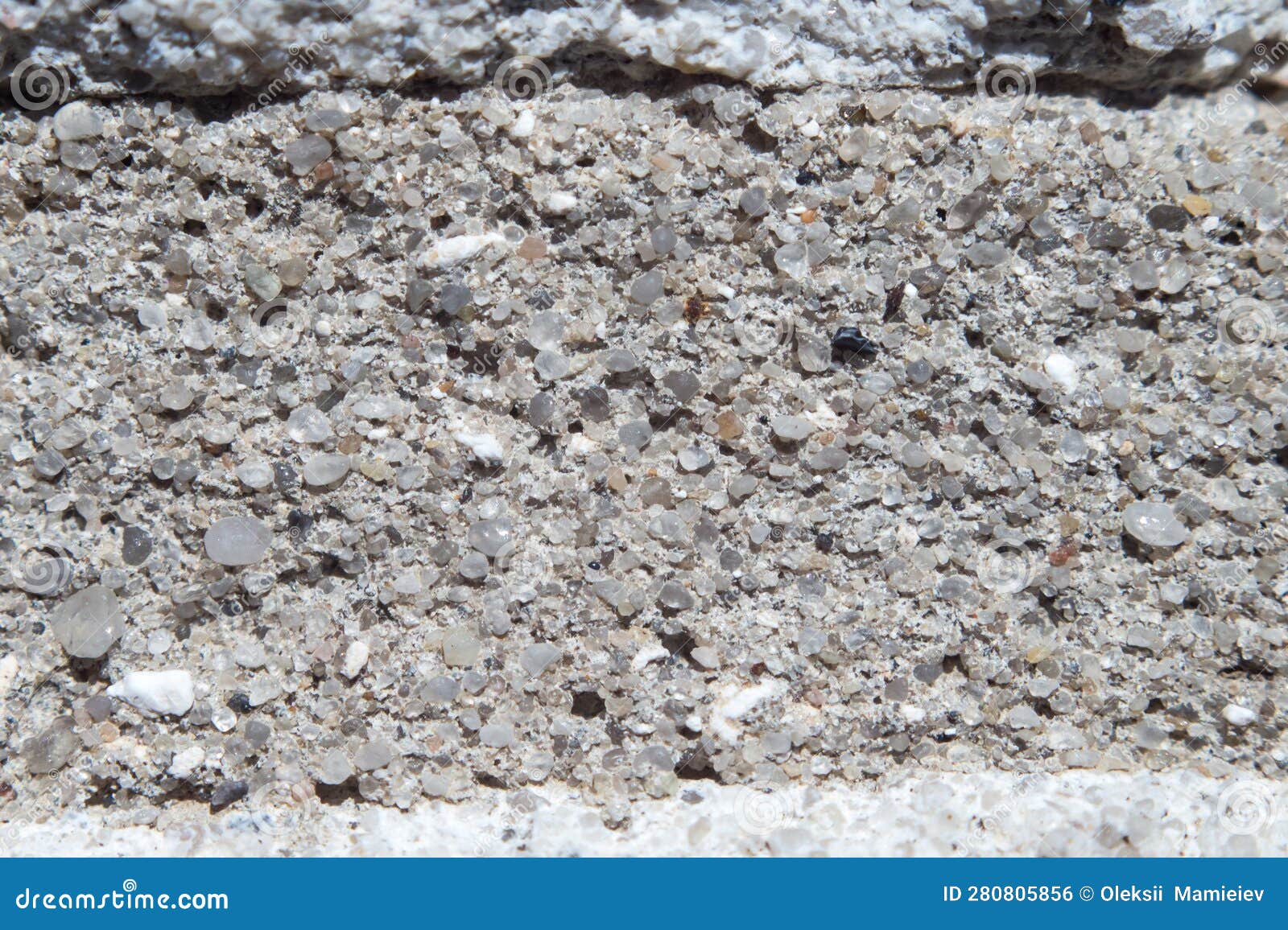 Cement Chips In Bags. Cement Lumps. Building Material On The Seashore ...