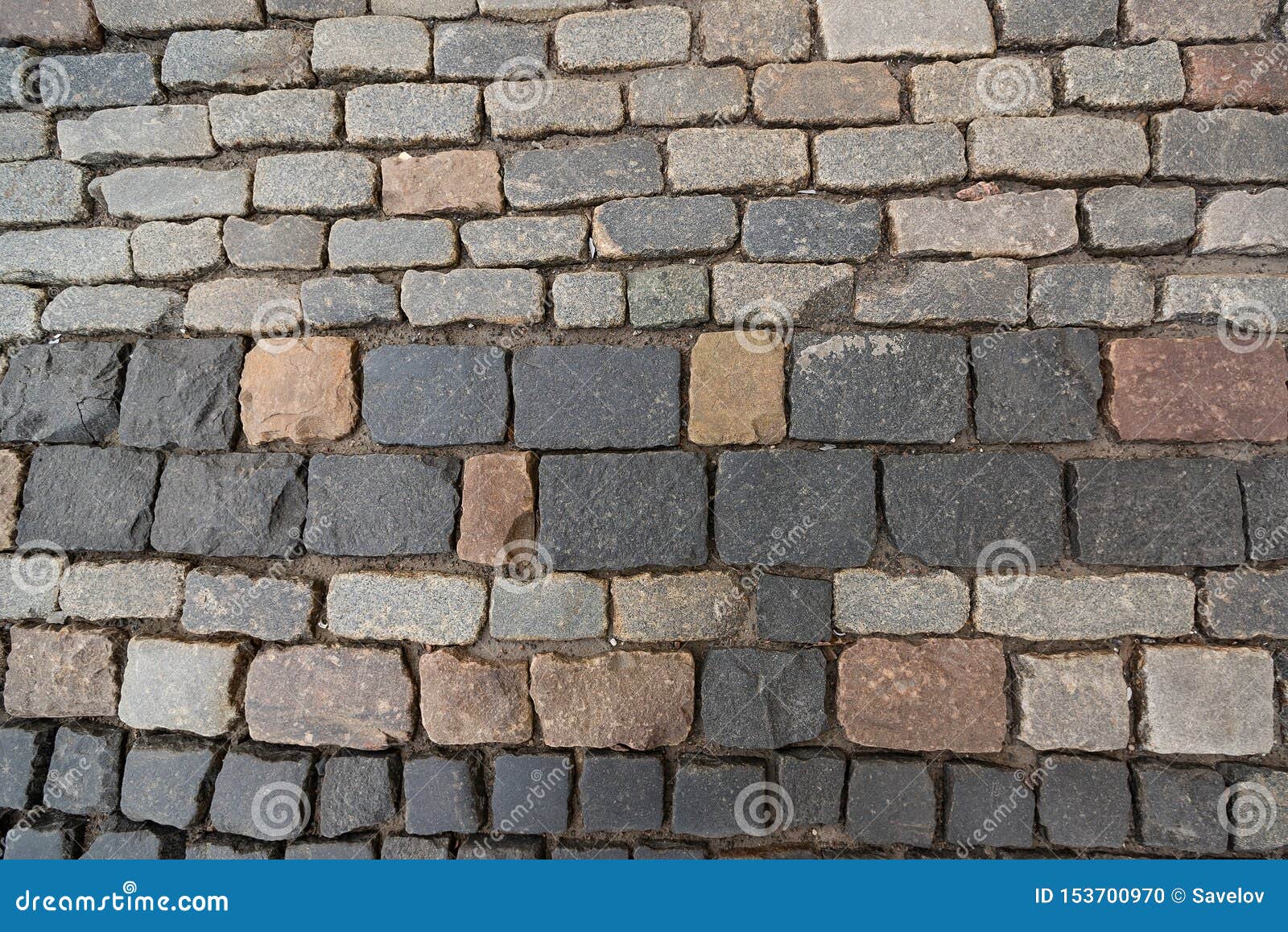Texture of Old Colorful Square Paving Stones Stock Photo - Image of ...