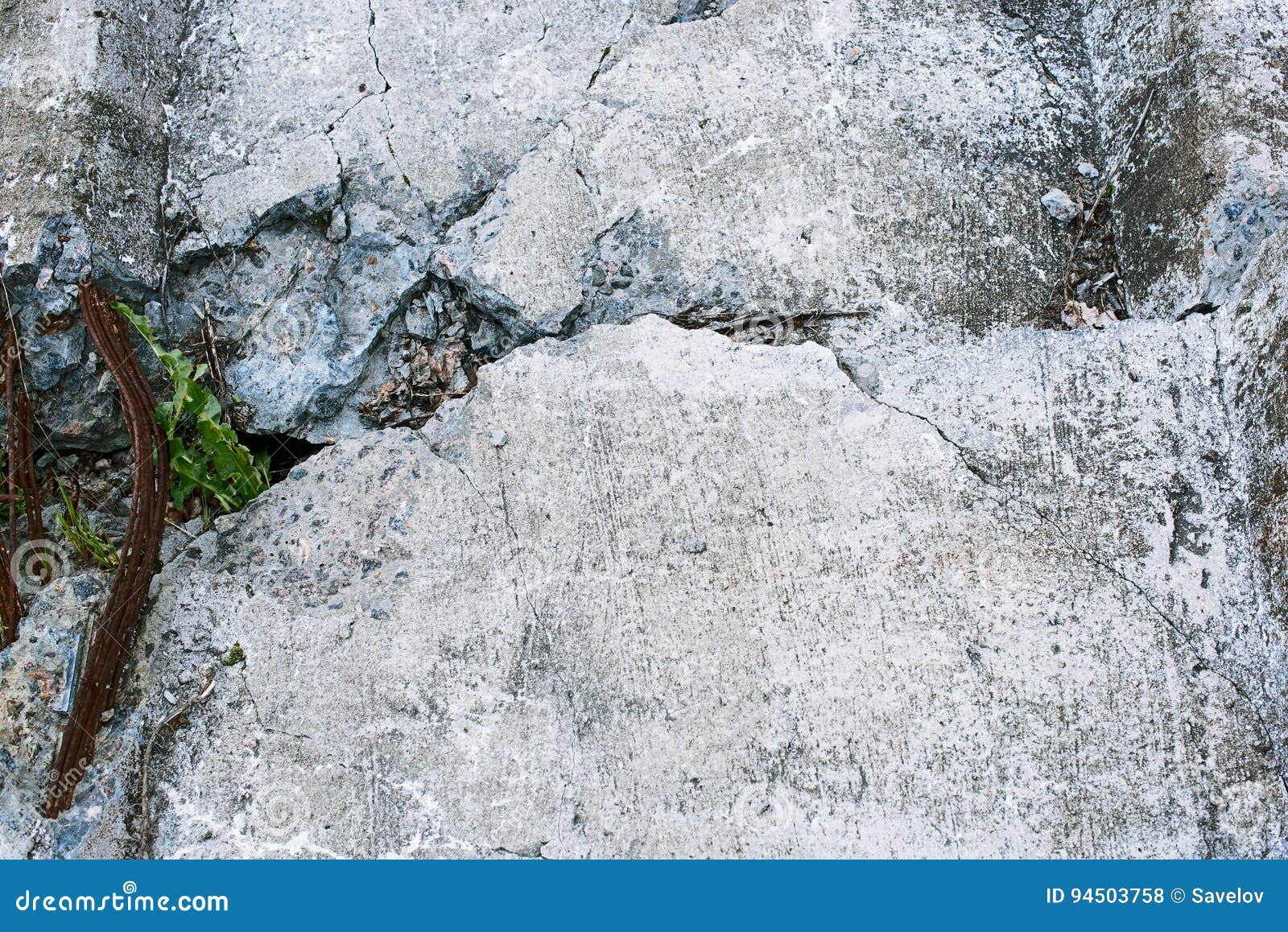 Texture of Old Concrete Reinforcement Stock Photo - Image of reinforced ...