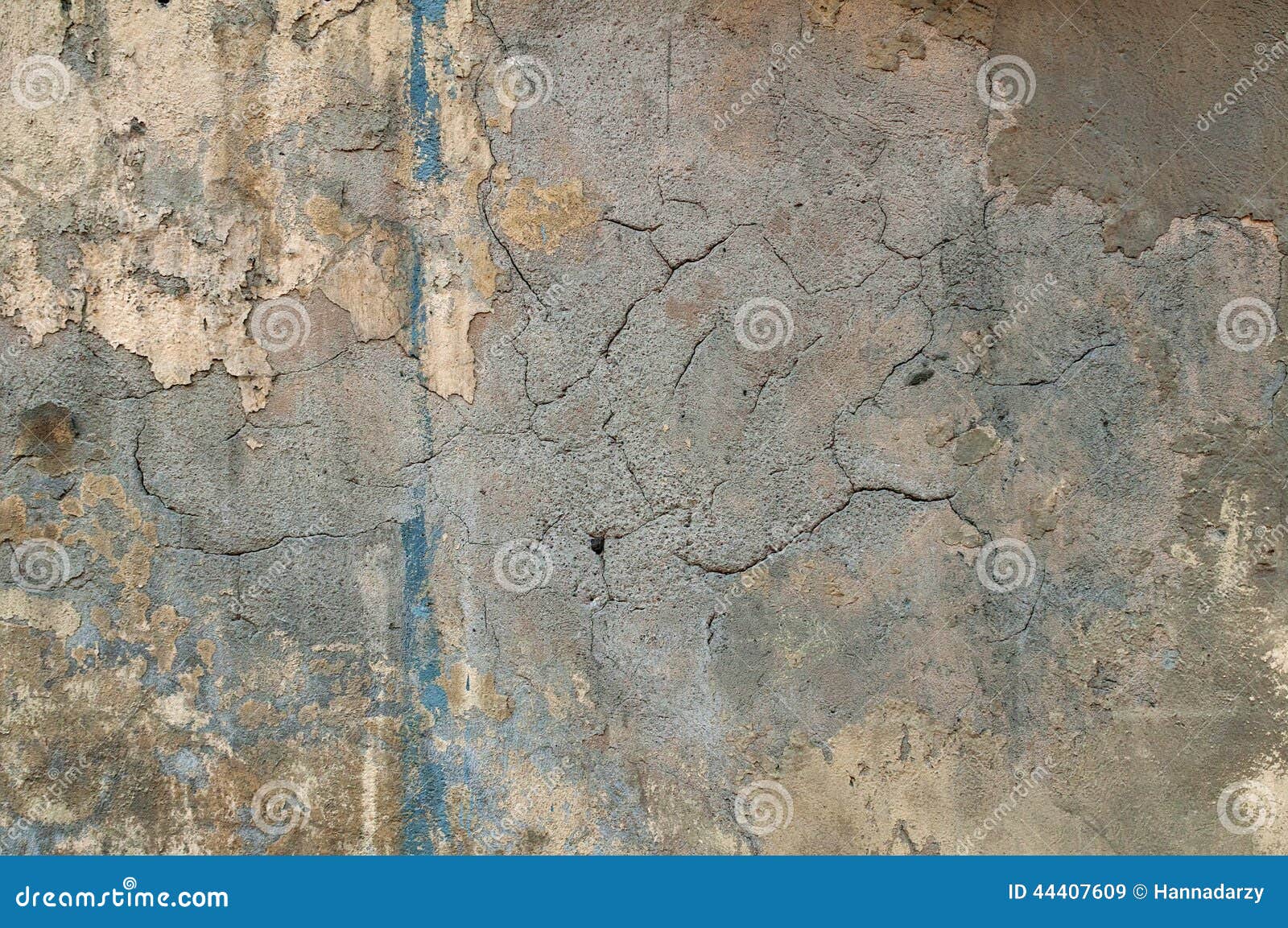 Texture of Old Crumbling Wall with Remnants of Yellow Plaster Stock ...