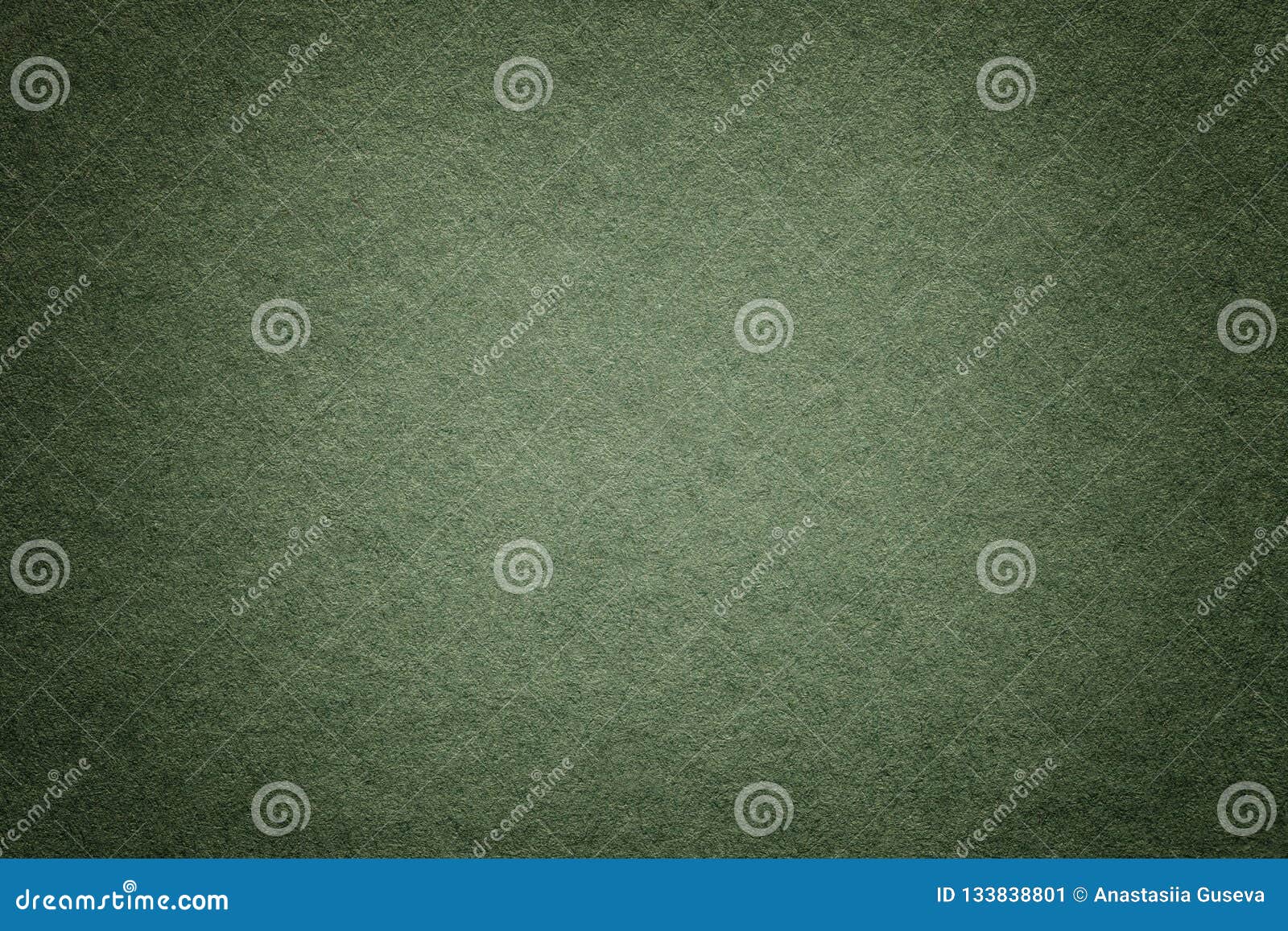Texture of Old Dark Green Paper Background, Closeup. Structure of Dense ...