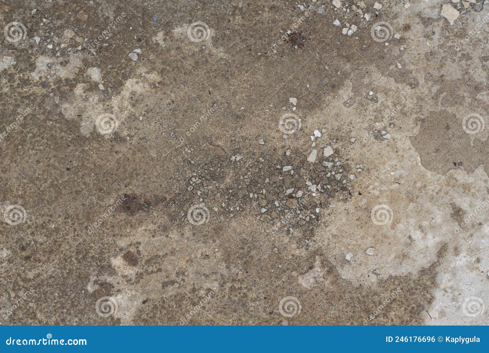 Texture of the Old Destroyed Concrete Foundation Surface. Stock Photo ...