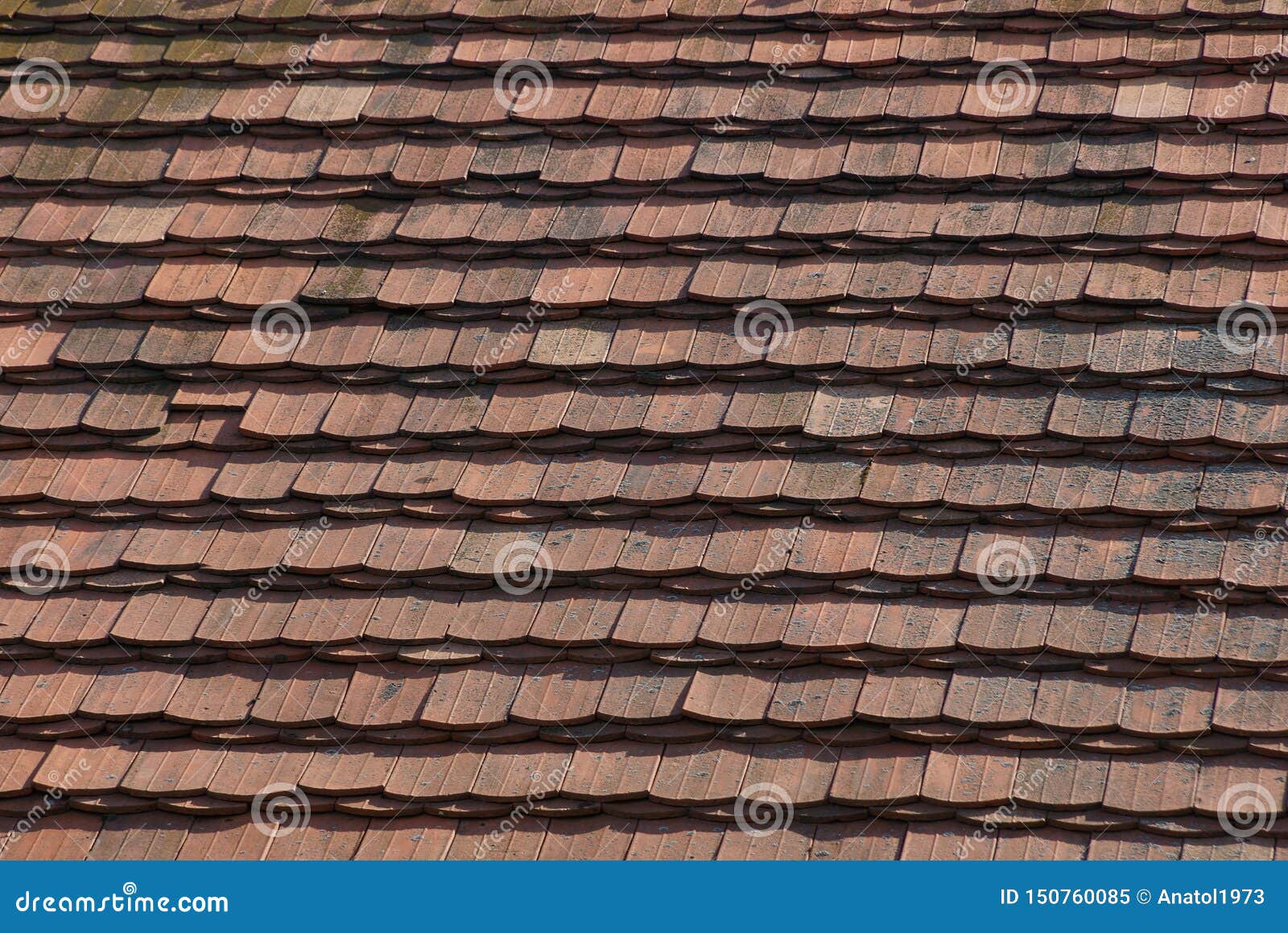 Dirty Roof And Gutter Requiring Cleaning Stock Image | CartoonDealer ...