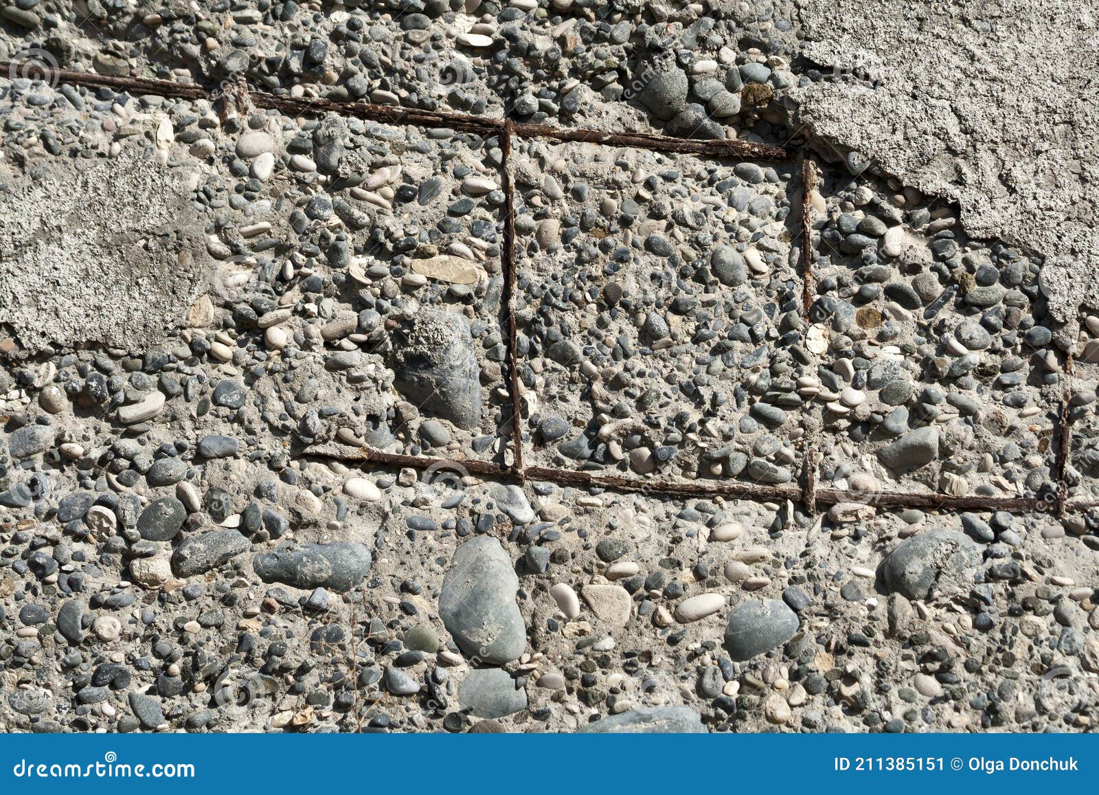 Old Ferrocement Wall Texture Stock Image - Image of close, stone: 211385151