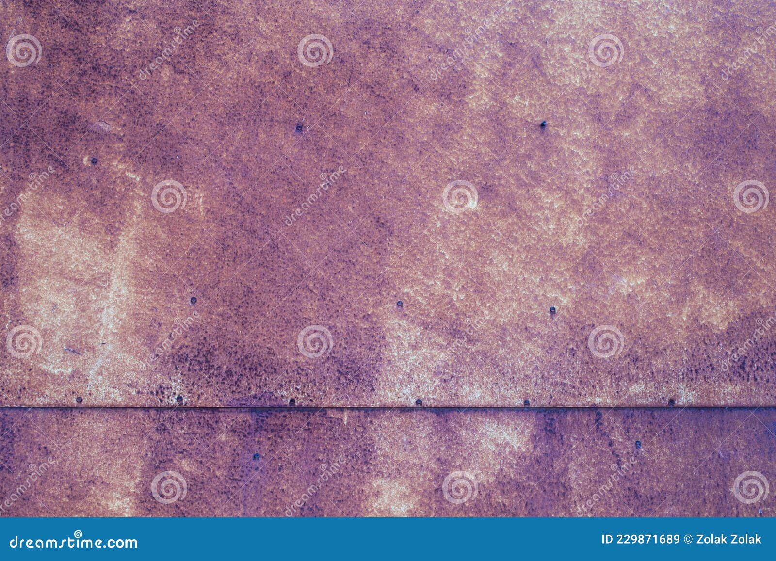 Texture of Old Ginger Metal Sheet, Blank for Illustrations Stock Image ...