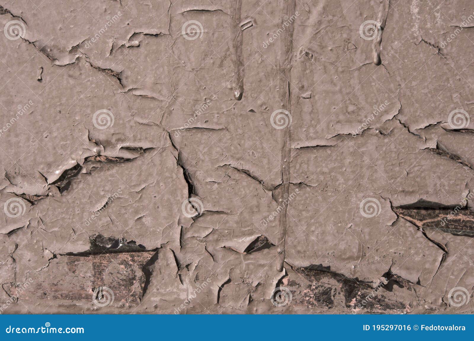 Texture of Old Gray Rusty Painted Metal Wall with Smudges Closeup Stock ...