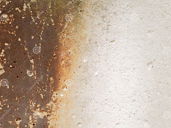Texture of Old Gypsum Wall with Rust on it Stock Photo - Image of ...