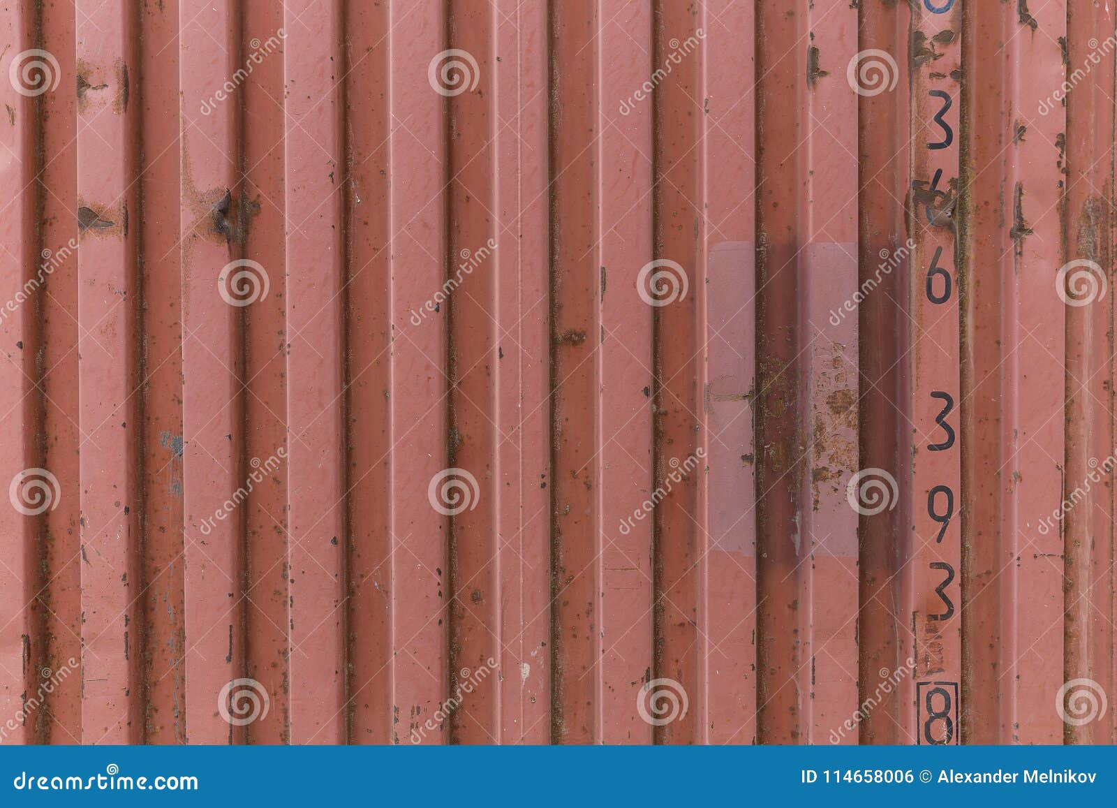 Texture of an Old Metal Container Stock Photo - Image of delivery ...