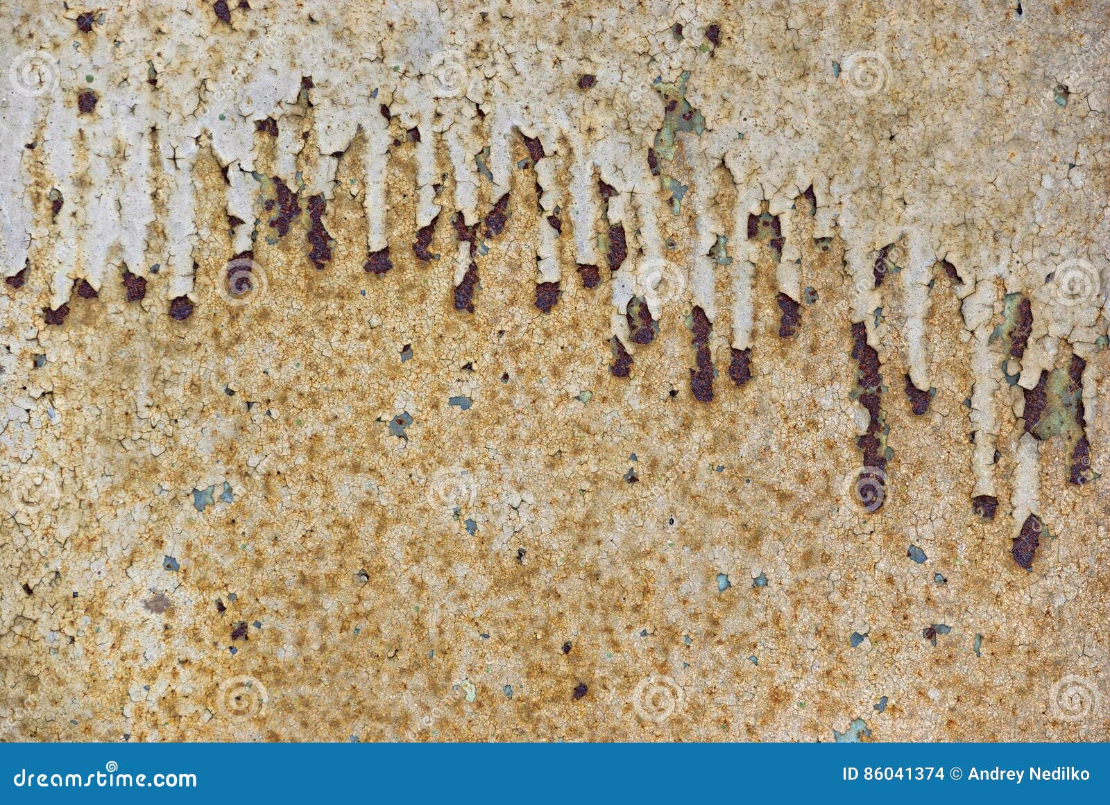 Texture of Old Metal, Covered with Paint Fractured Streaks Stock Photo ...