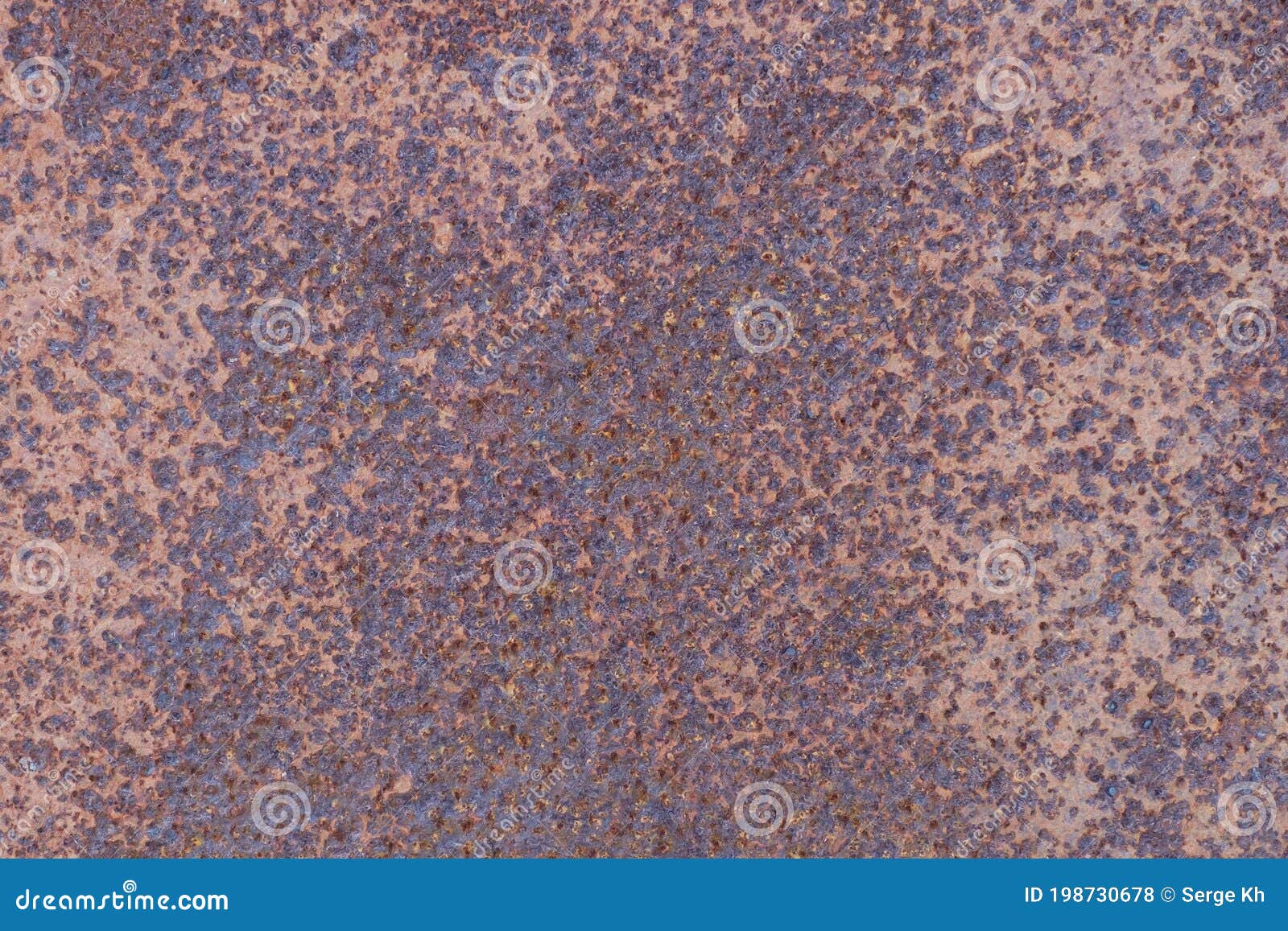 The Texture of an Old Metal Surface Pitted with Rust Stock Photo ...