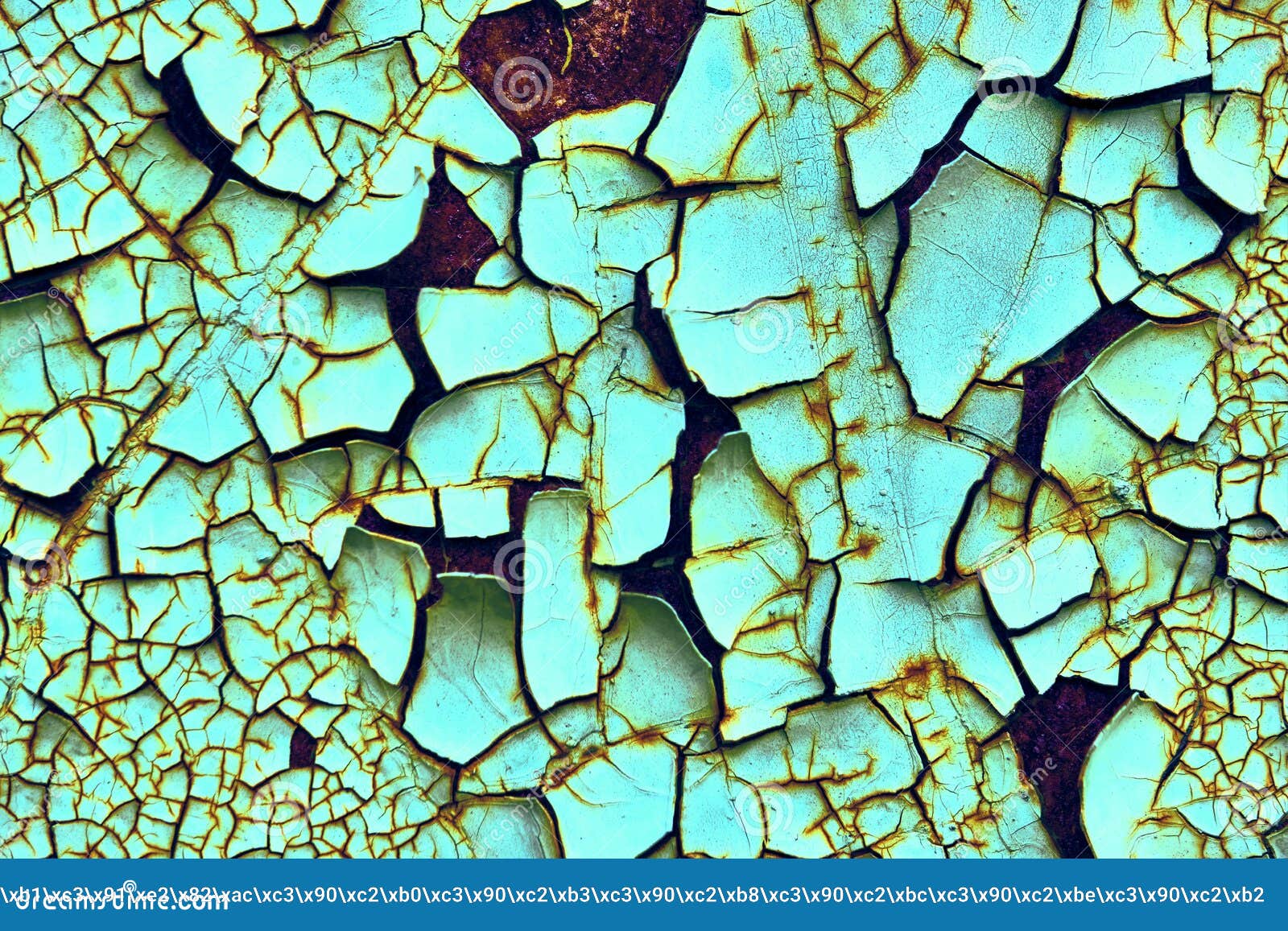 Texture of Old Paint on Iron Color Stock Photo - Image of aged ...