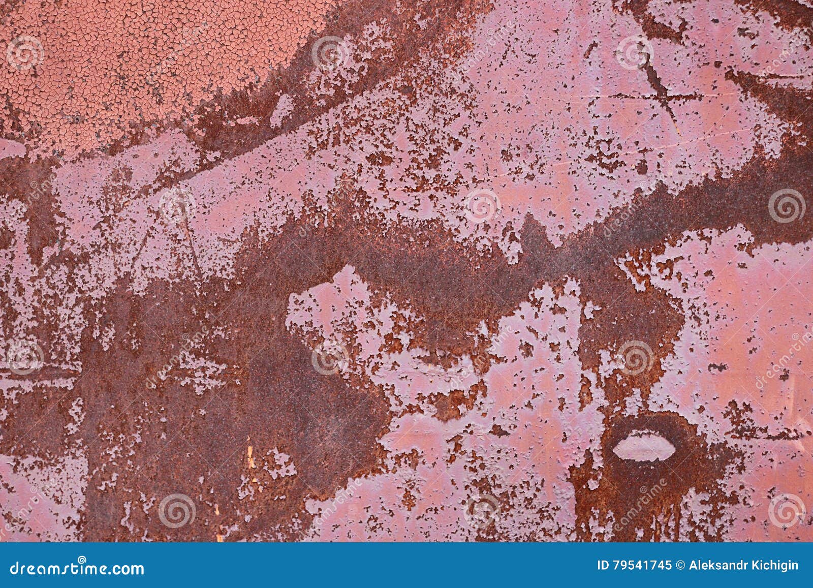 Texture of Old Paint on Metal Stock Image - Image of blue, material ...