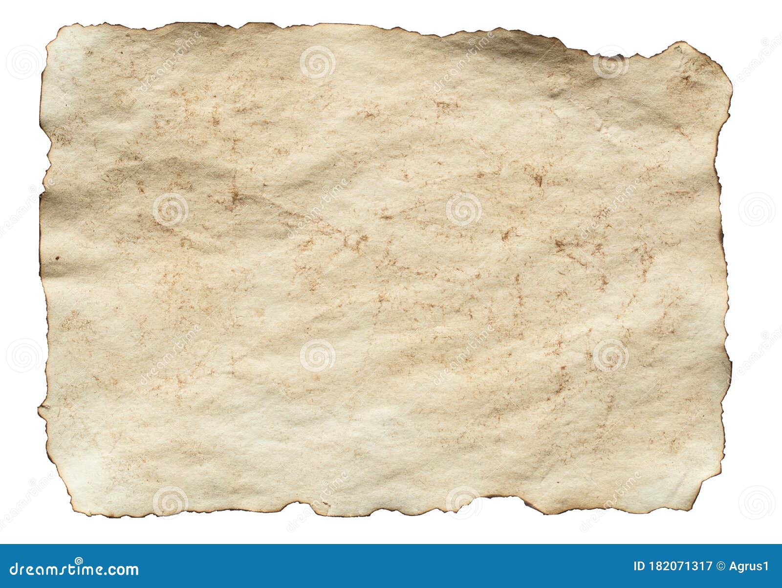 Texture of Old Paper with Burnt Edges Stock Image - Image of empty ...