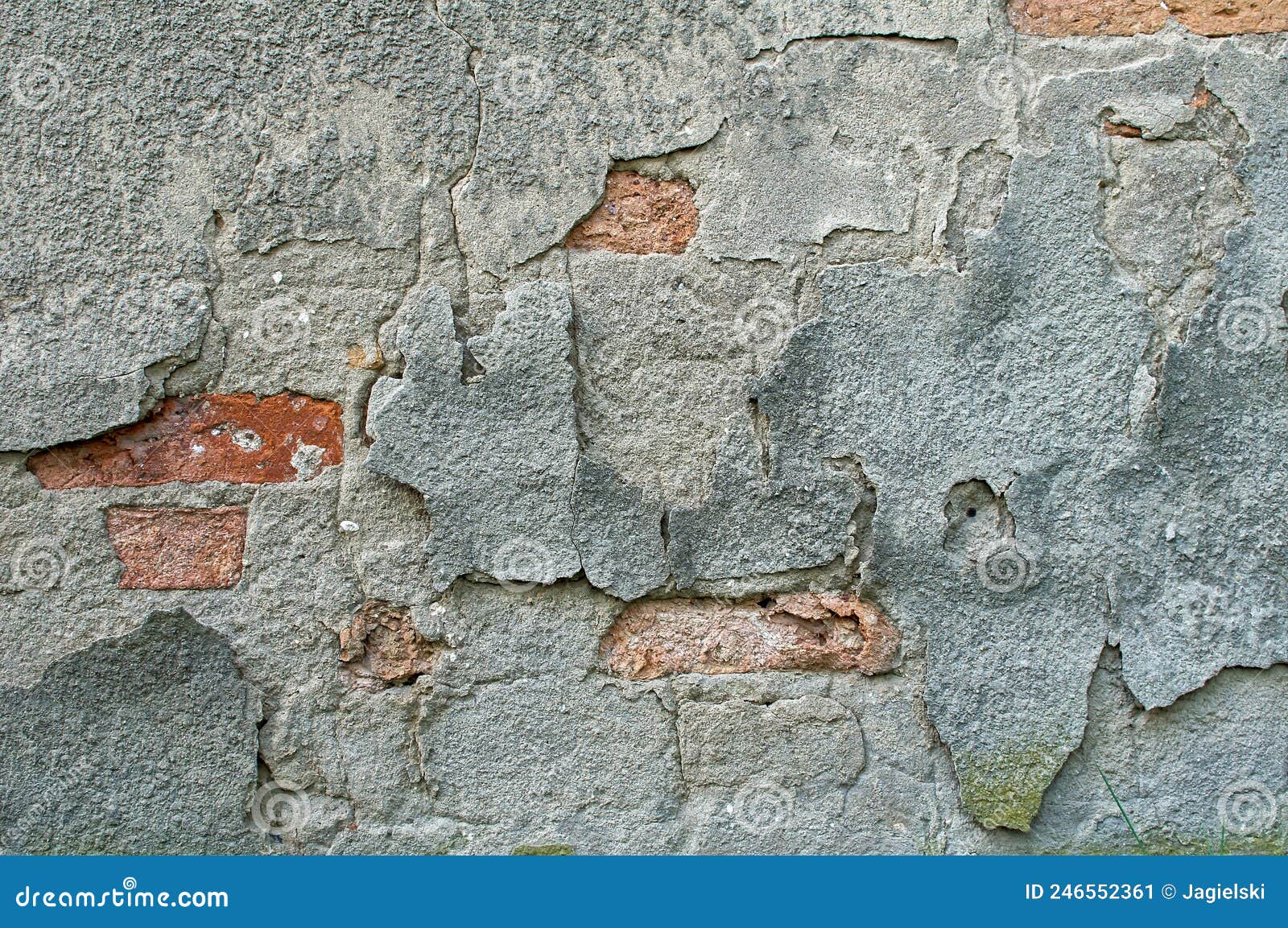 Texture of the old plaster stock image. Image of background - 246552361