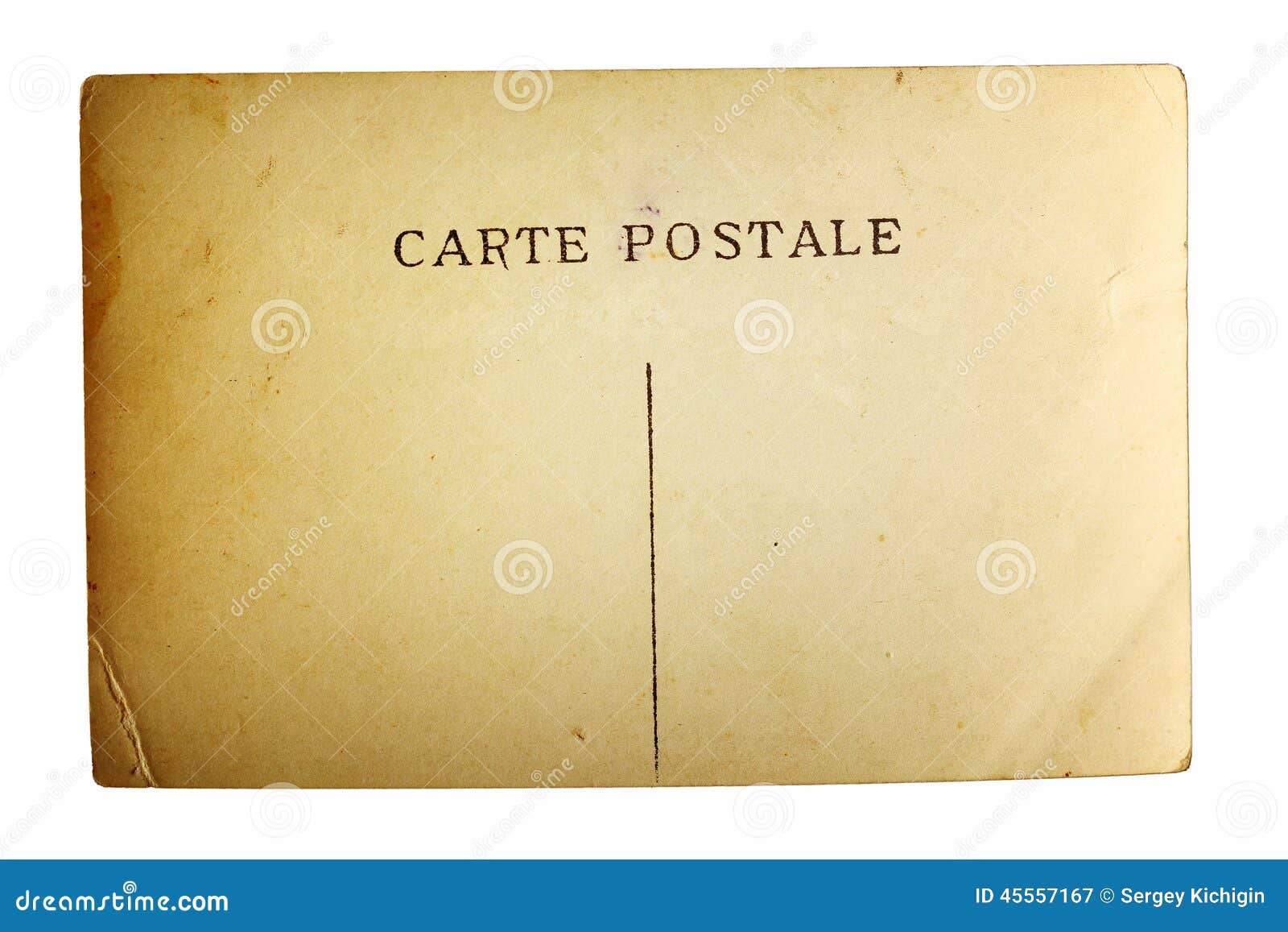 Texture of old postal card stock image. Image of back - 45557167