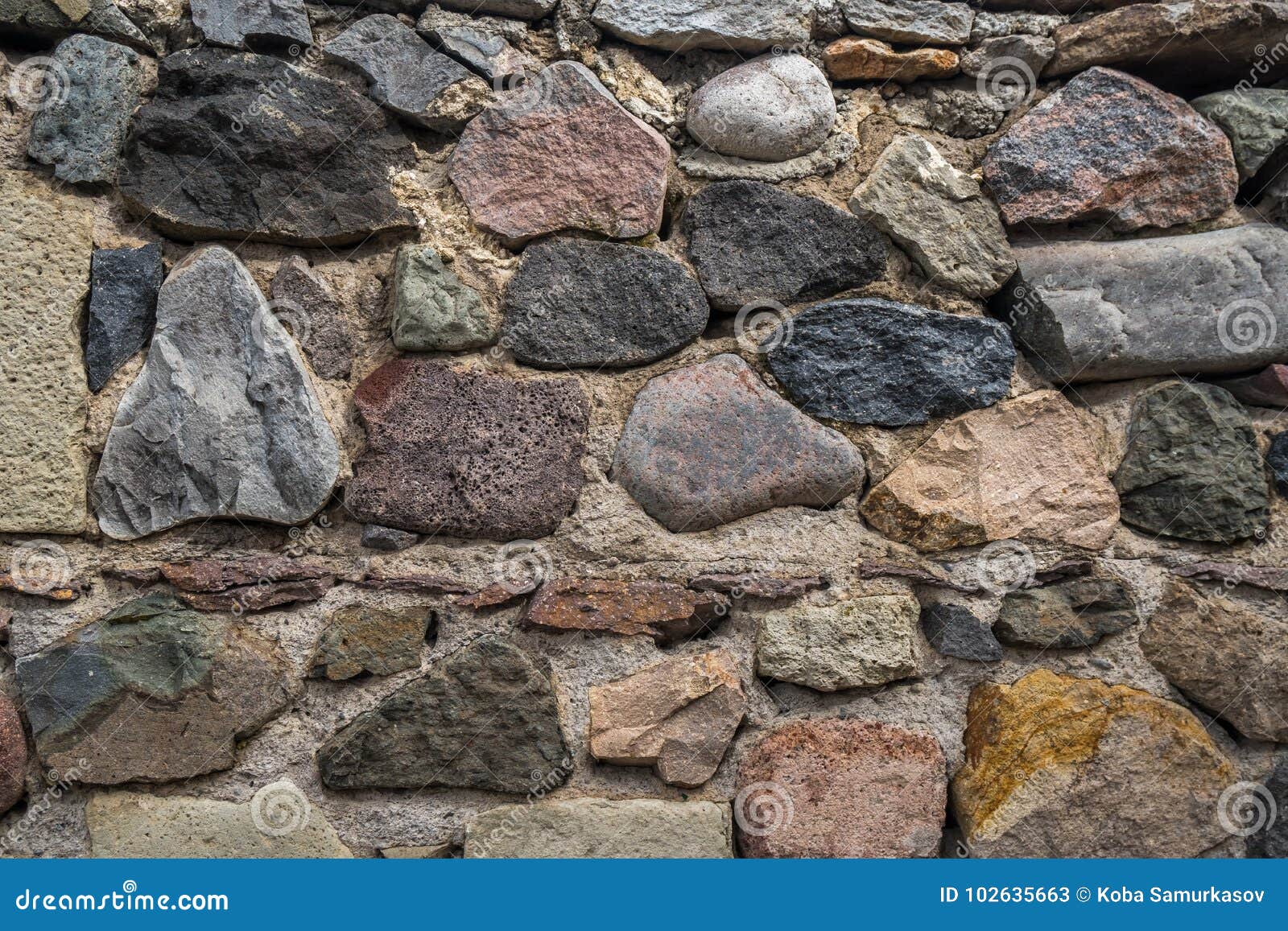 Texture of Old Rock Wall for Background, Medieval Stone Wall Stock ...