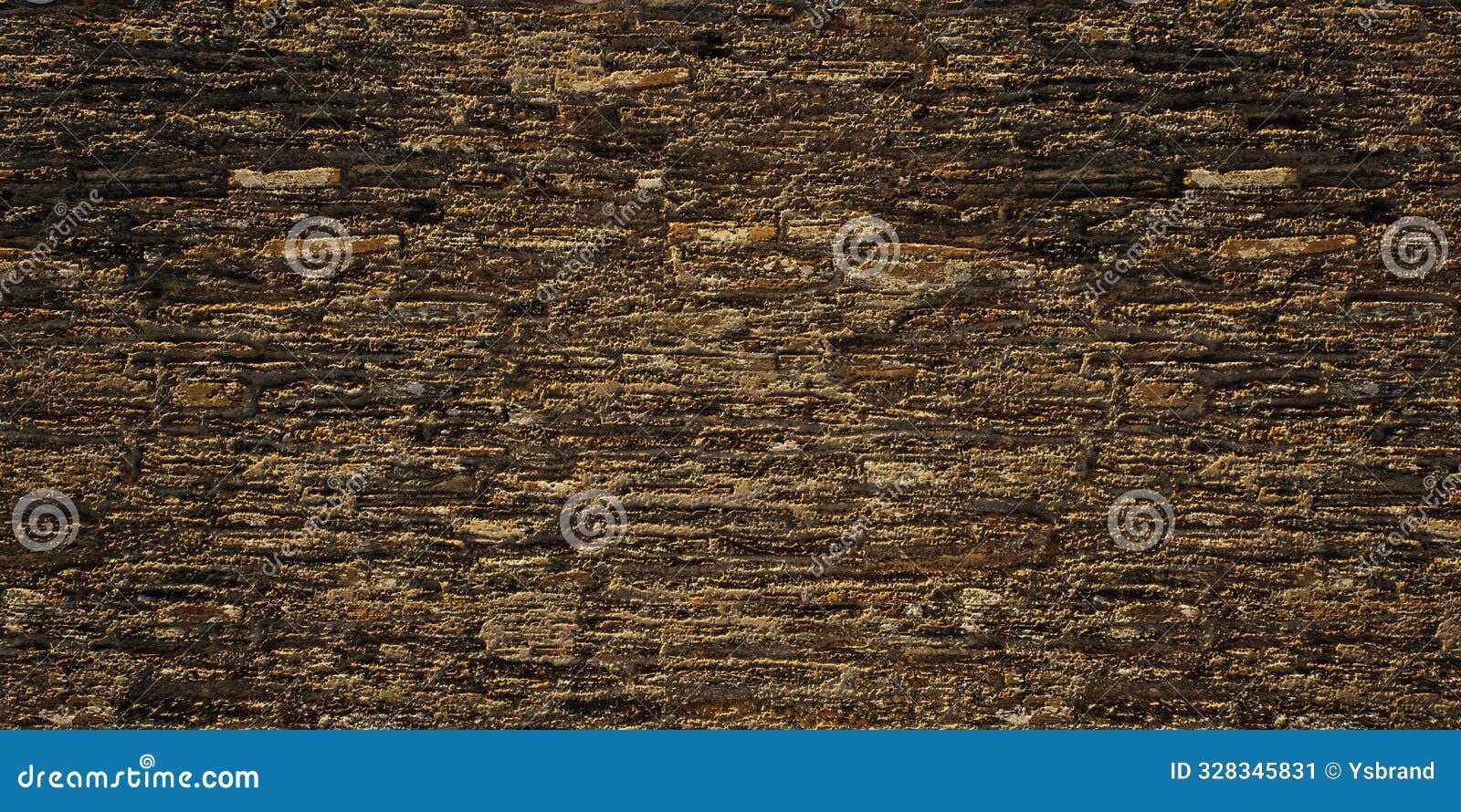 Texture of an Old Rough Stone Castle Wall. Stock Illustration ...