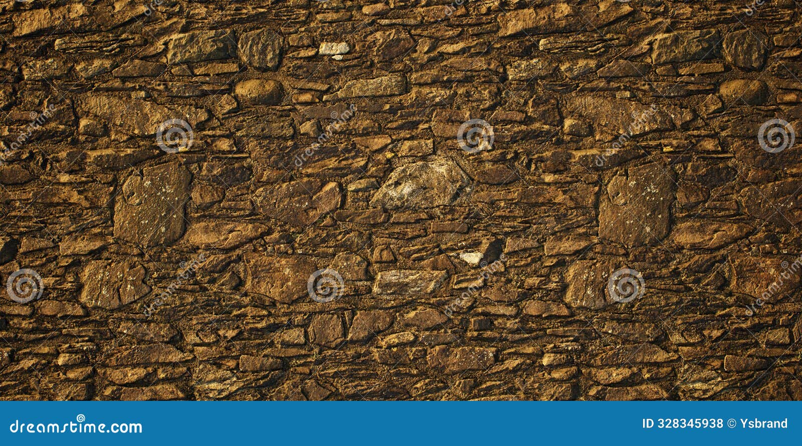 Texture of an Old Rough Stone Castle Wall. Stock Illustration ...