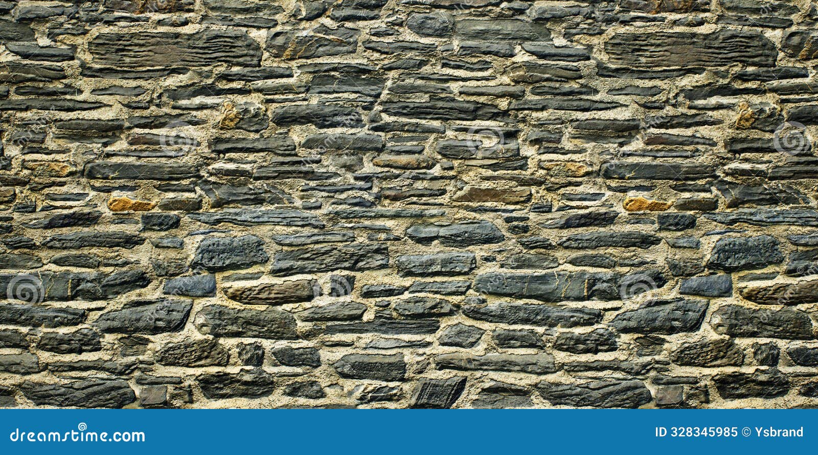 Texture of an Old Rough Stone Castle Wall. Stock Illustration ...