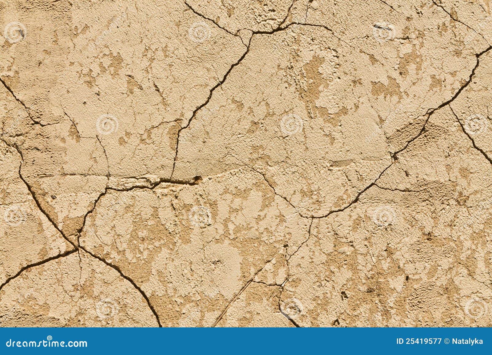 Texture of an Old Ruined Wall Stock Image - Image of level, cracked ...