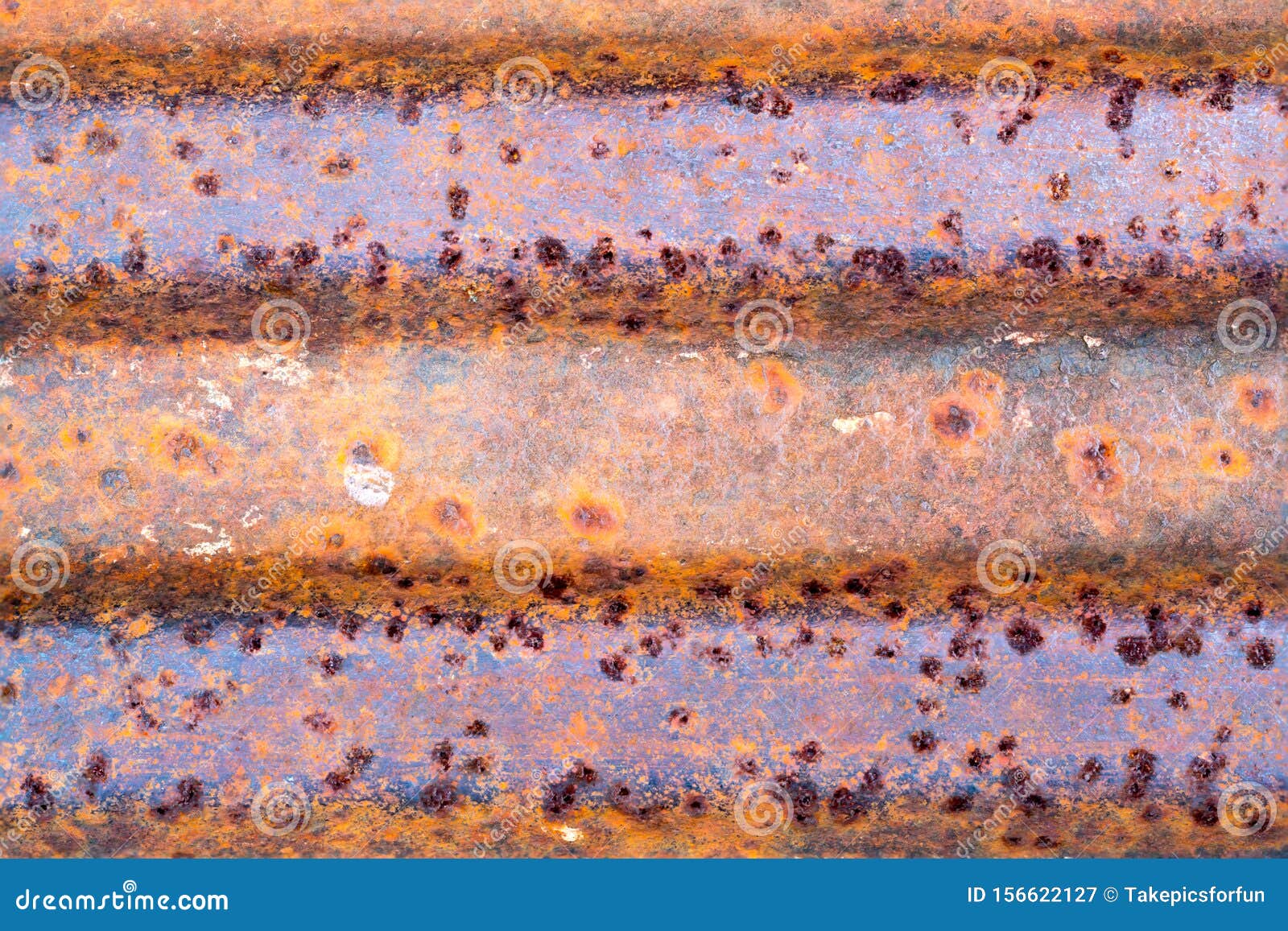 Texture of Old Rusty Iron Sheet Stock Image - Image of dark, abandoned ...