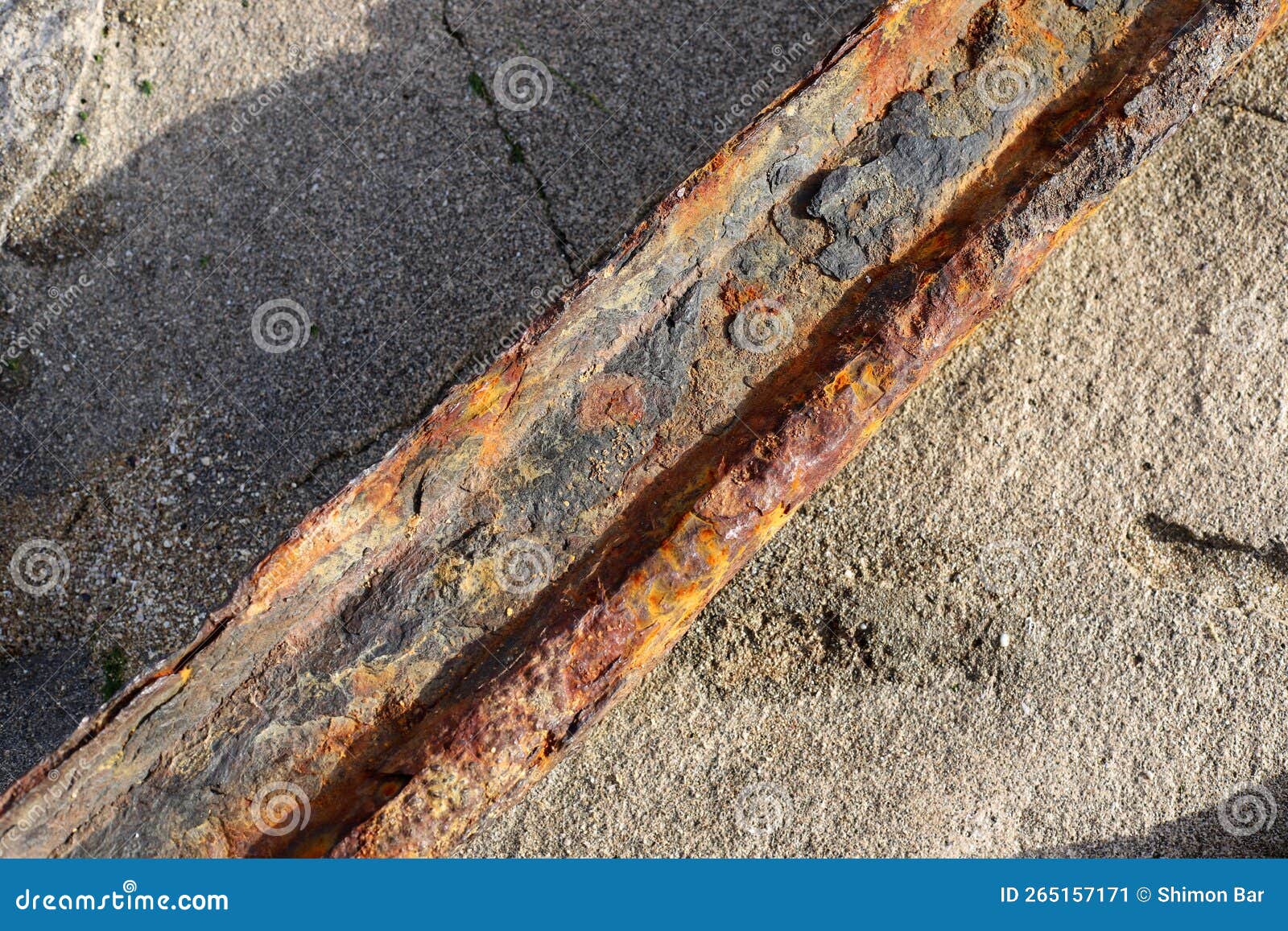 Texture of Old and Rusty Iron. Stock Image - Image of rust, macro ...