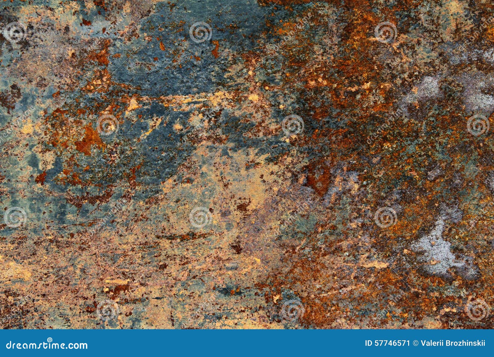 Texture of Old and Rusty Metal Stock Image - Image of scratched, effect ...