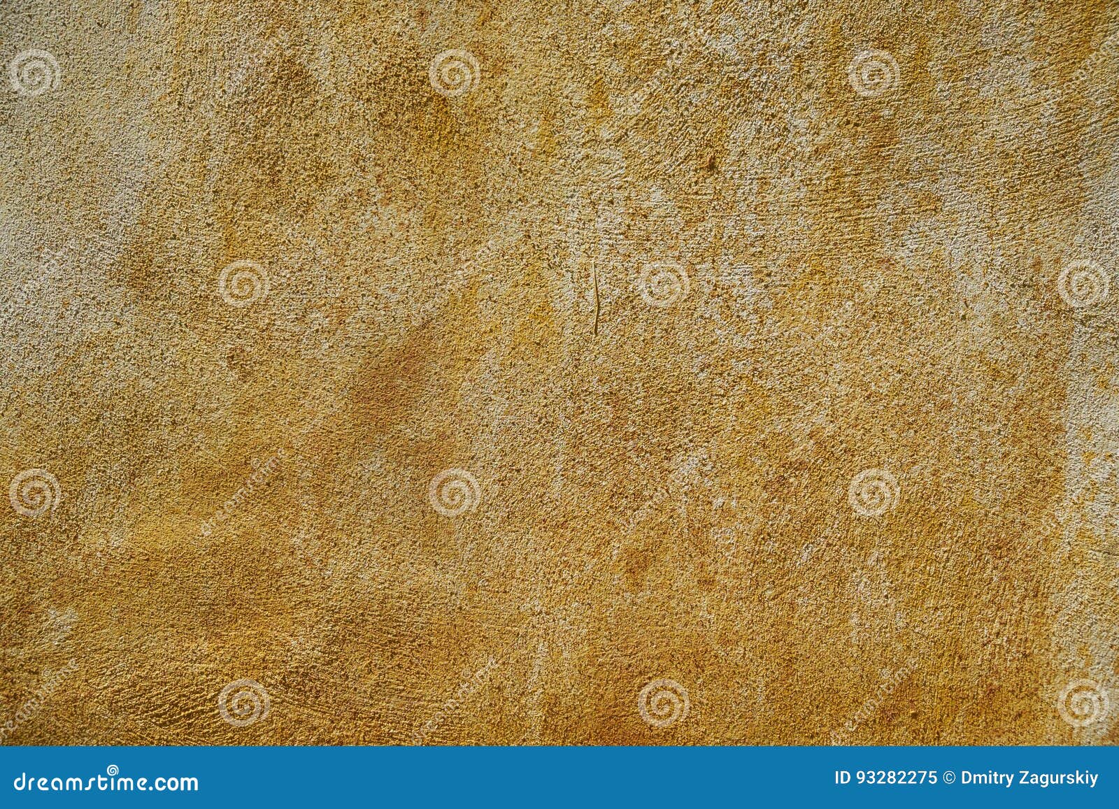 Texture of Old Rusty Metal and Yellow Paint Stock Image - Image of ...