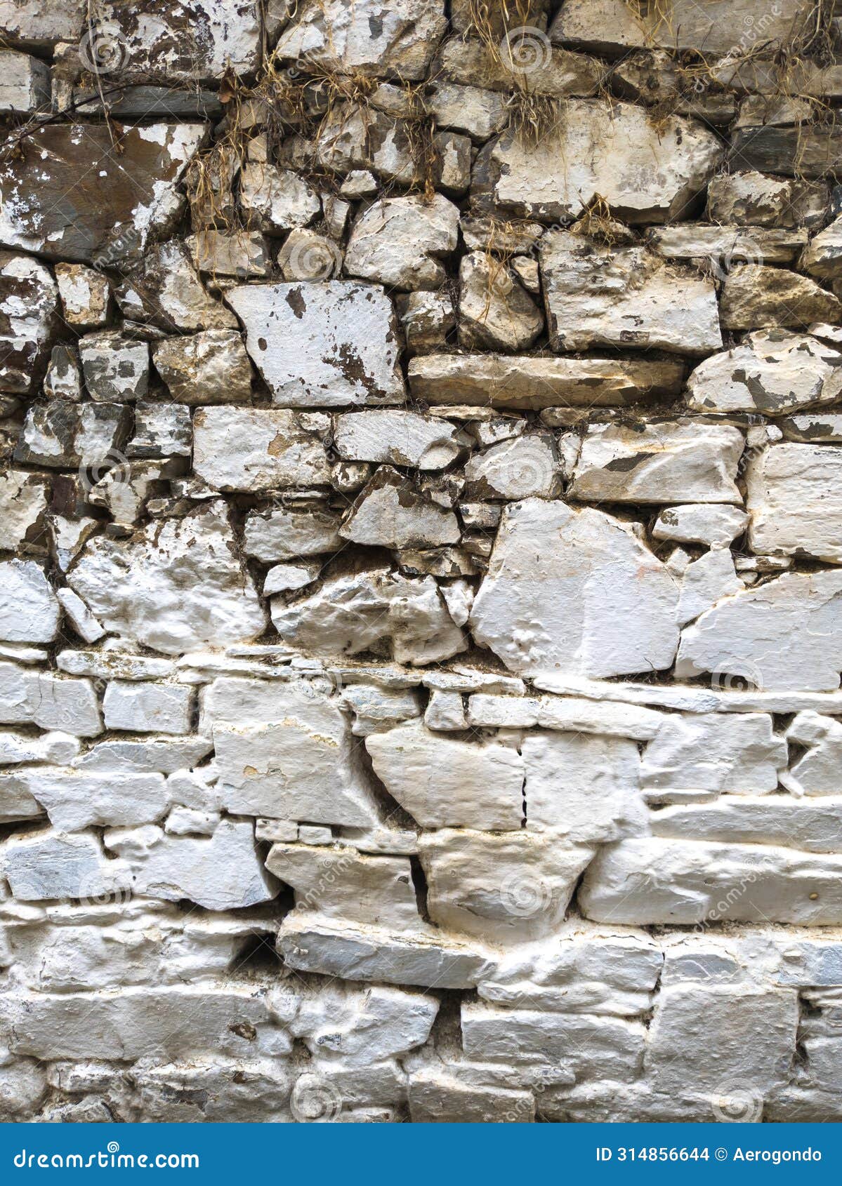 Texture of old stone wall stock photo. Image of construction - 314856644