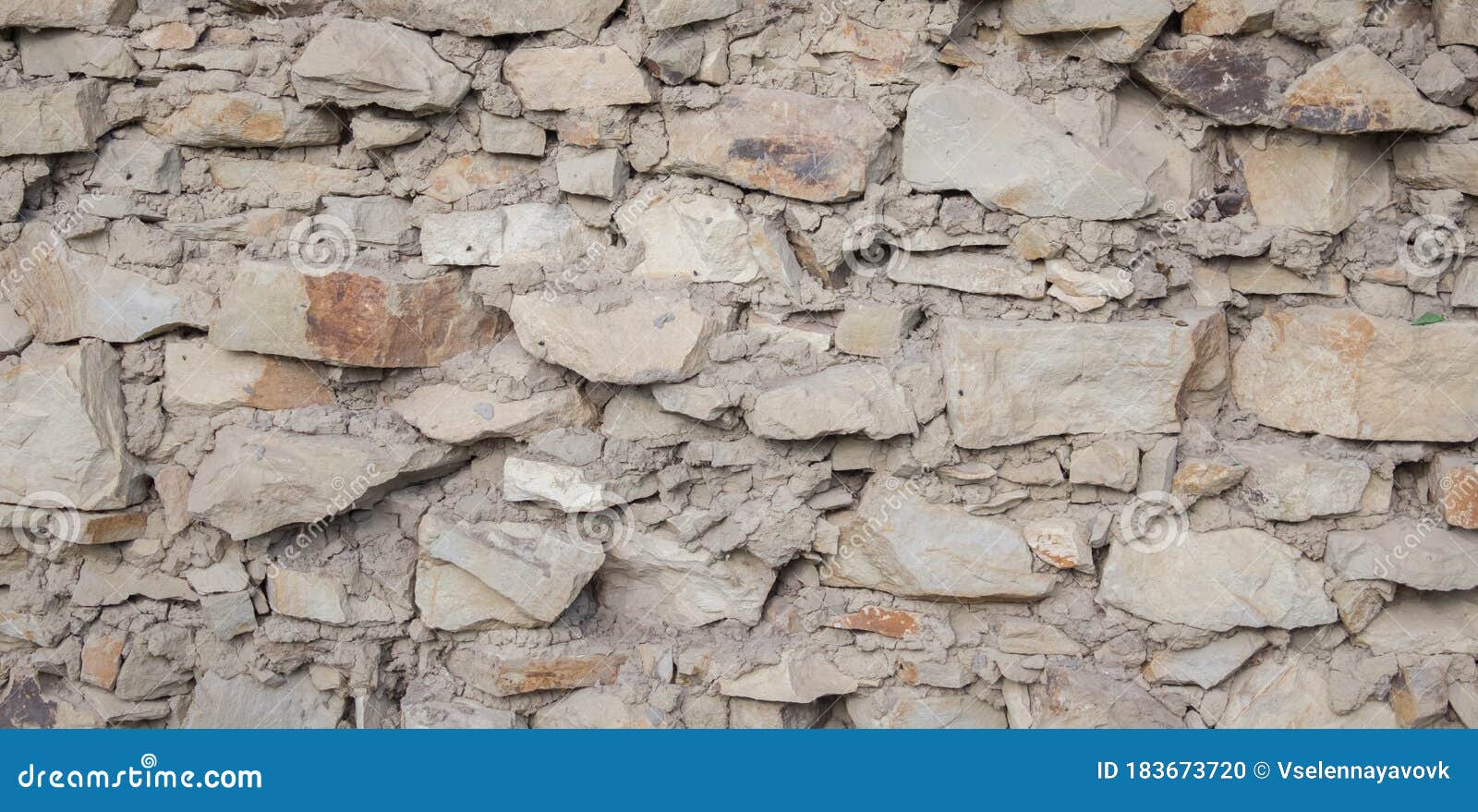 Texture of an Old Stone Wall Closeup As Background. Antique Flat Stone ...