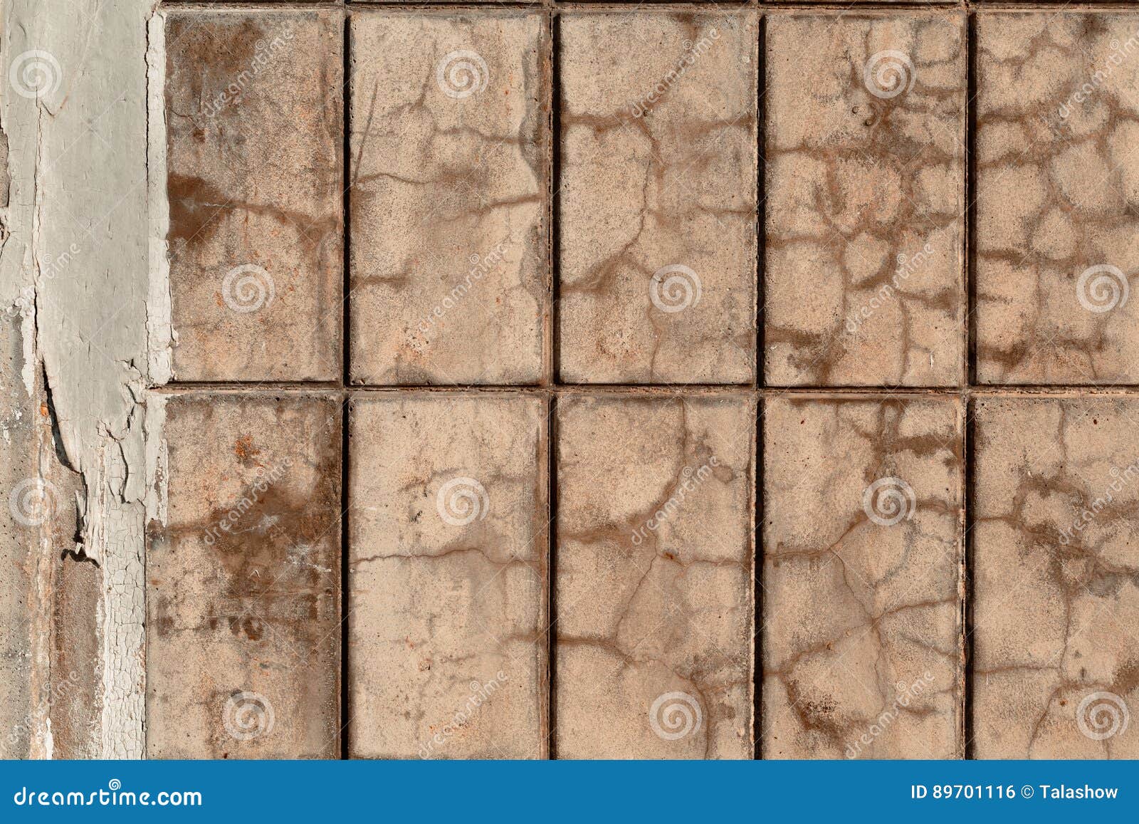 Texture of the Old Tile Dull Colors. Stock Photo - Image of colors ...