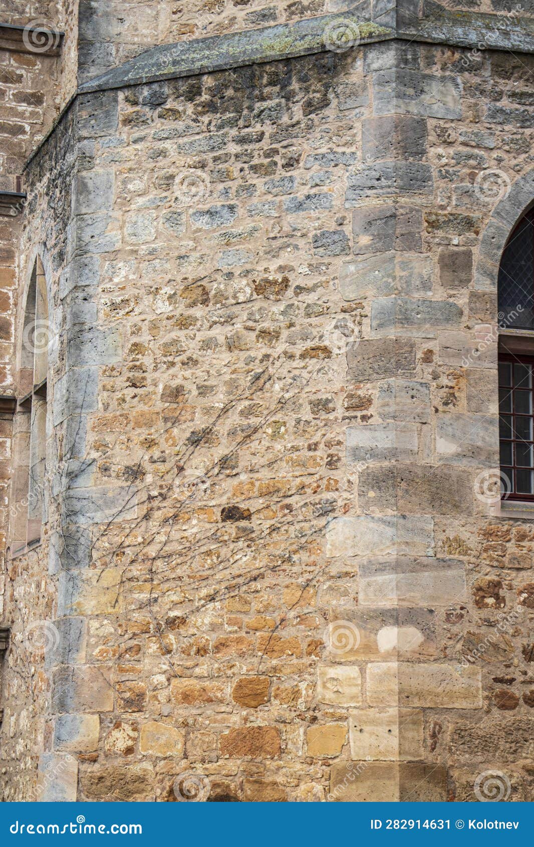 The Texture of the Old Vintage Masonry Stone of the Ancient Castle ...