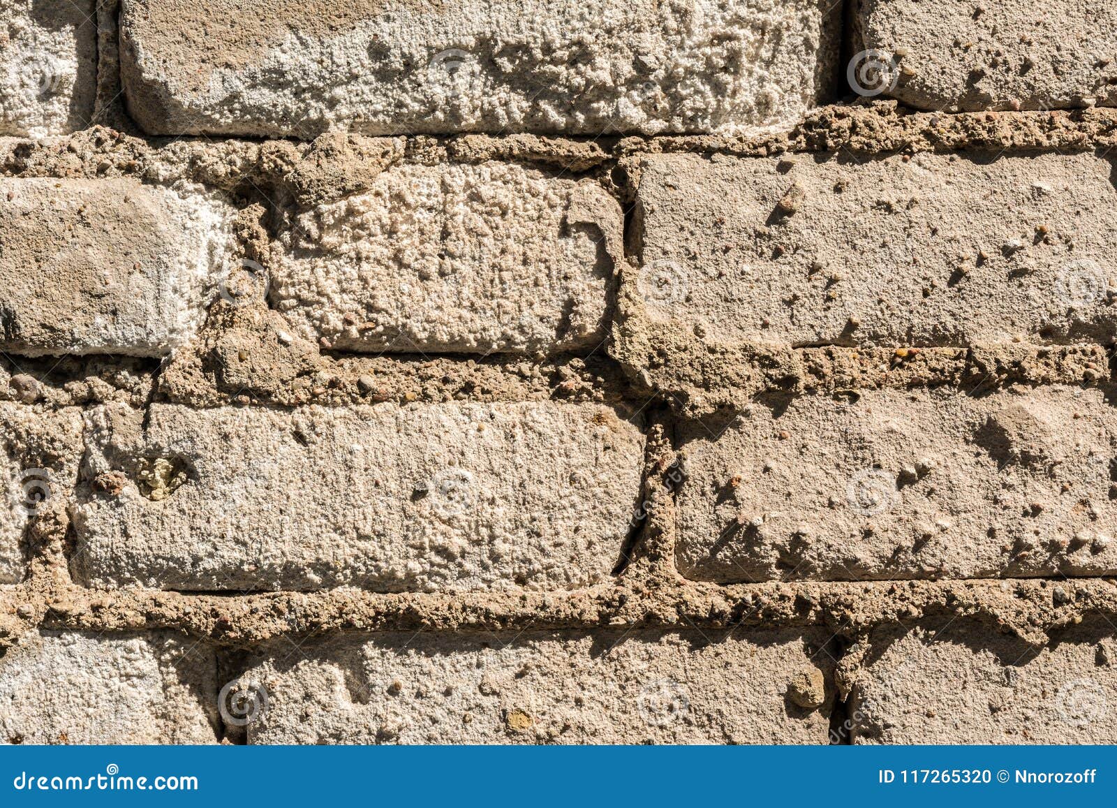 Texture of the Old Wall of Brick Blocks, Scattered Brick and Brickwork ...