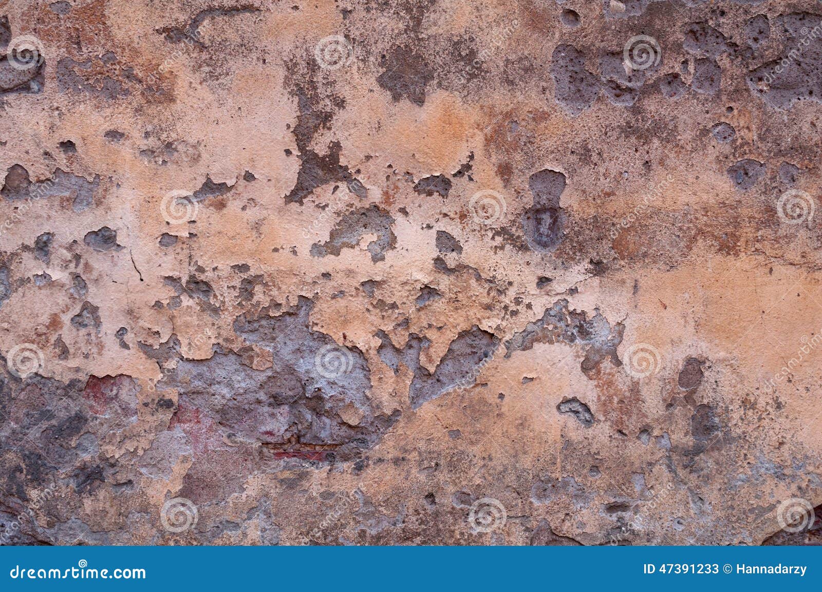 Texture of Old Wall Covered with Yellow Stucco Stock Image - Image of ...