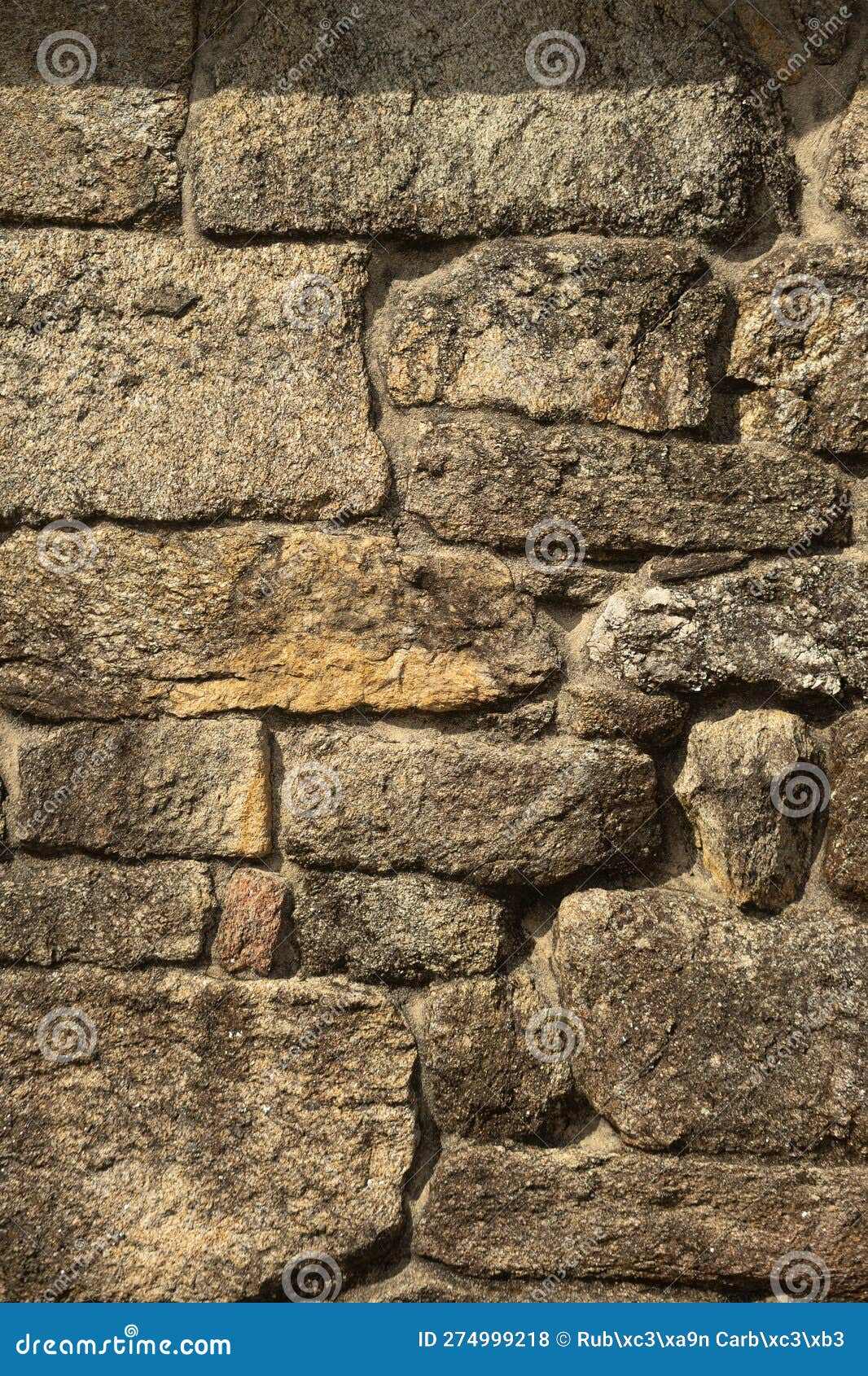 Texture of an Old Wall Made of Masonry Stones Stock Photo - Image of ...