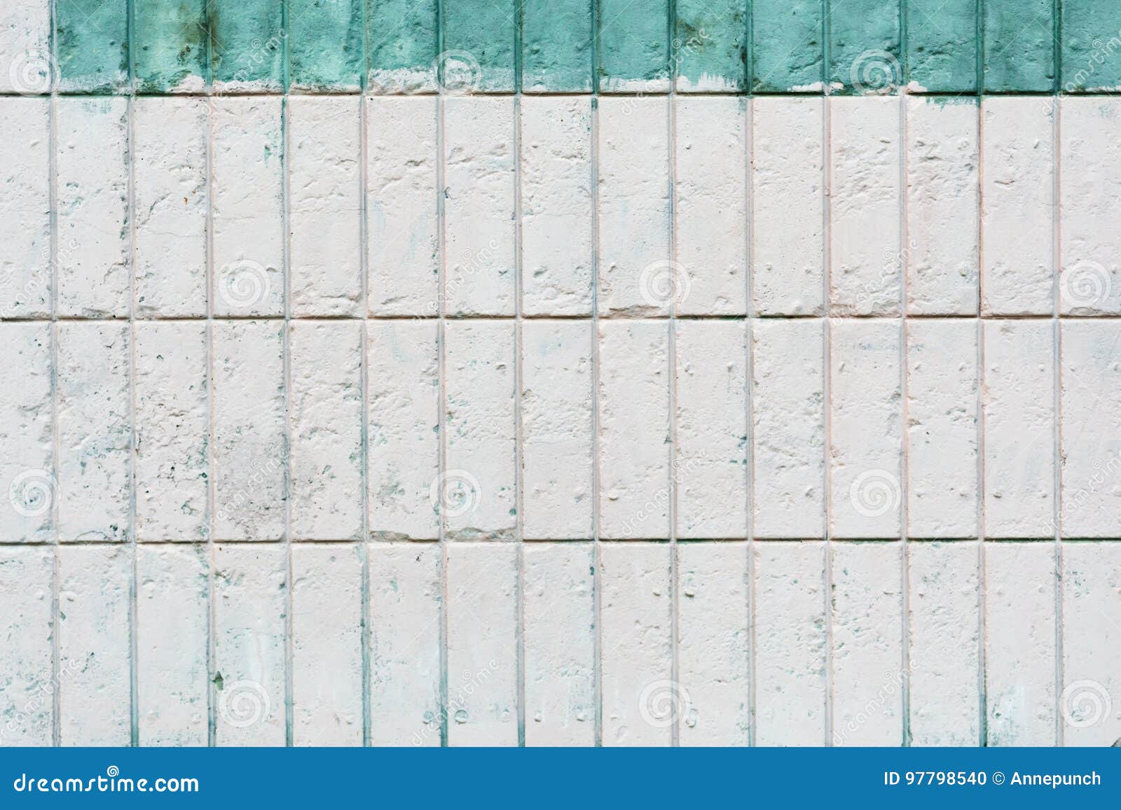 Texture of Old Wall Made of Tiles. Horizontal Background. Stock Photo ...