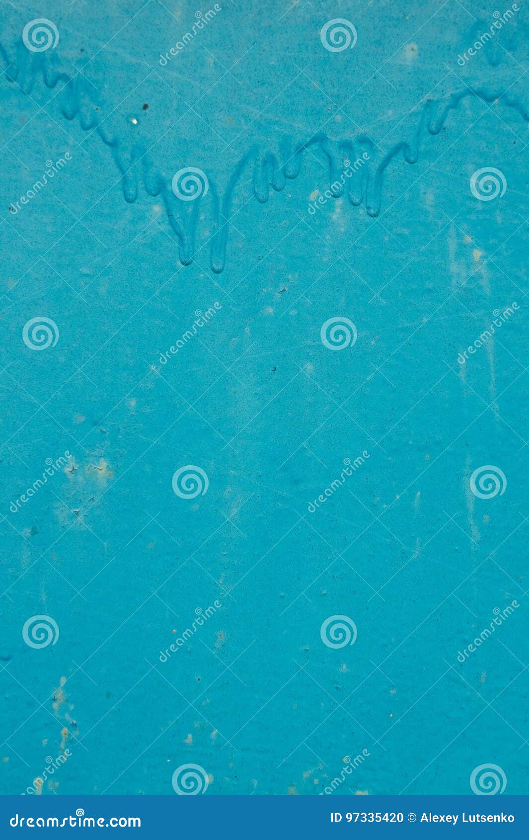 Texture of the Old Wall, Painted in Blue Paint. Stock Photo - Image of ...