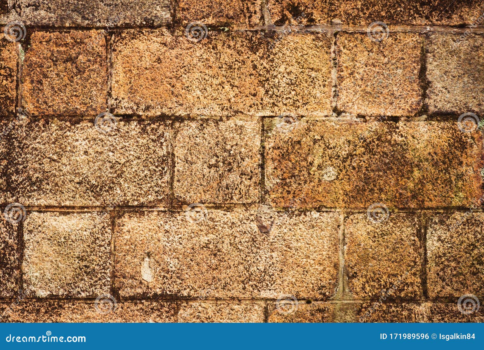 The Texture of the Old Wall of Paved Worn Stone Stock Photo - Image of ...