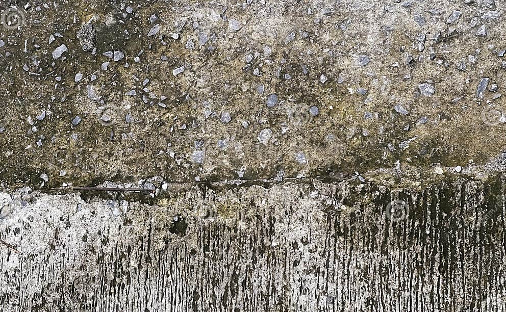 Texture of an Old Wall with a Rough Texture Stock Photo - Image of ...