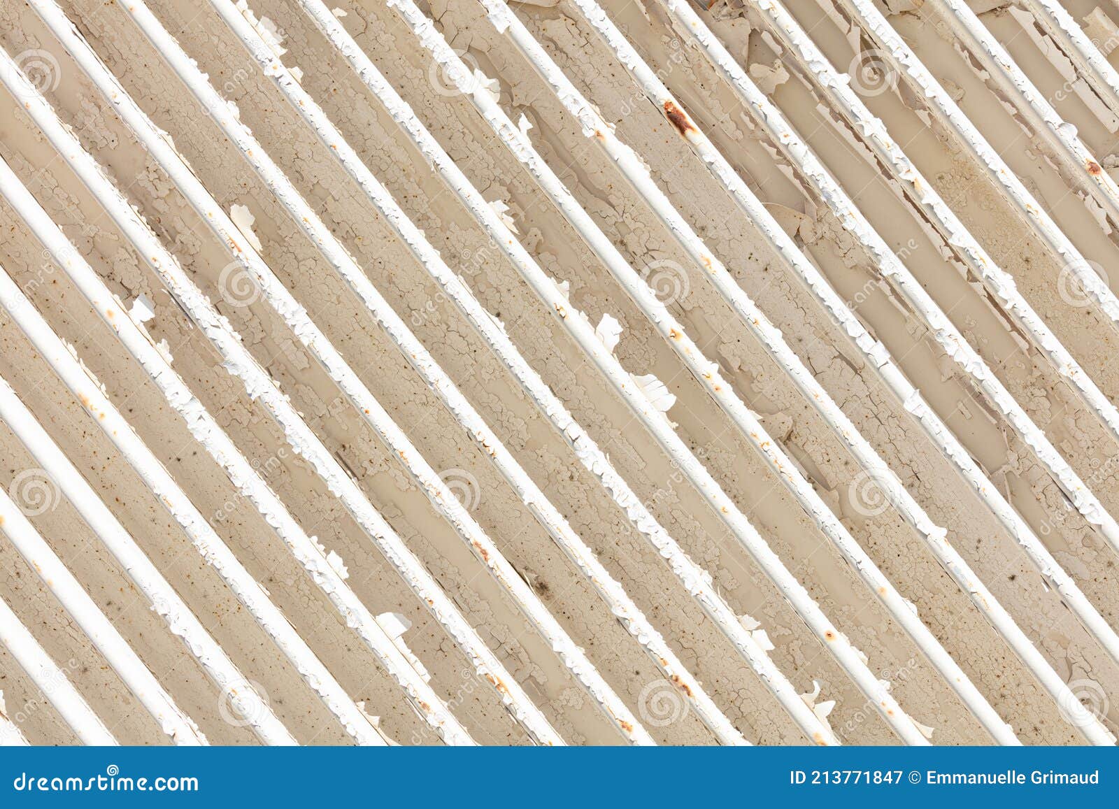 Texture of Old White Metal Painted Stock Image - Image of background ...