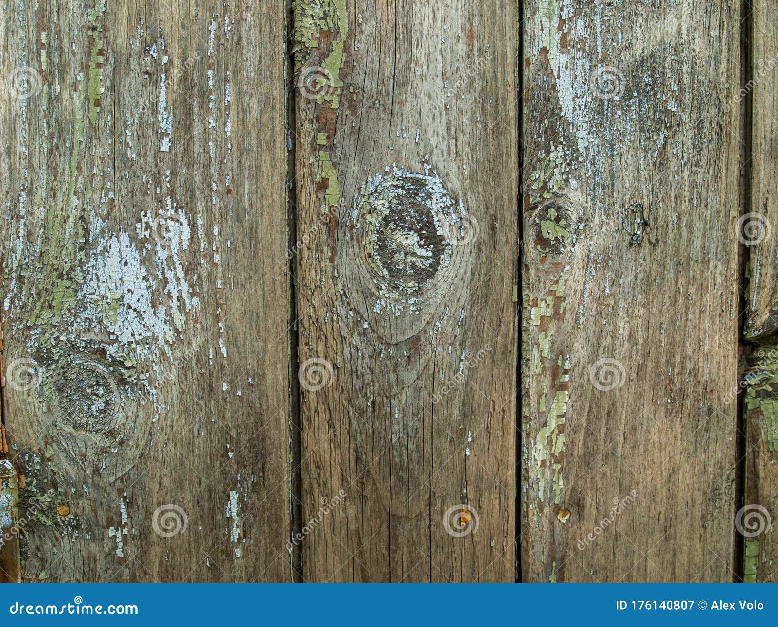 Texture Old Wood Board Plank Green Blue Stock Image - Image of paint ...