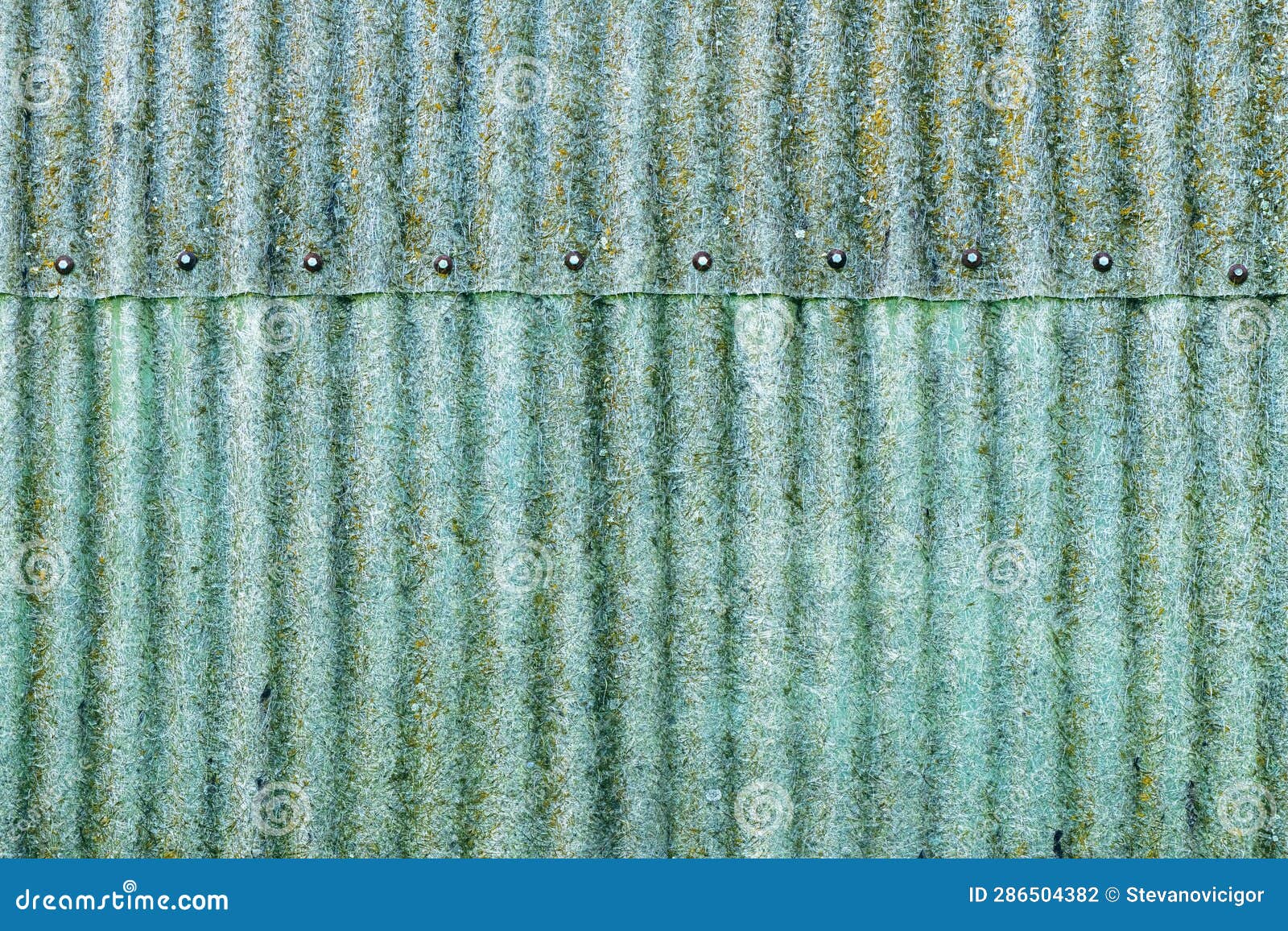 Plastic Roofing Is Imitation Tile Royalty-Free Stock Photography ...