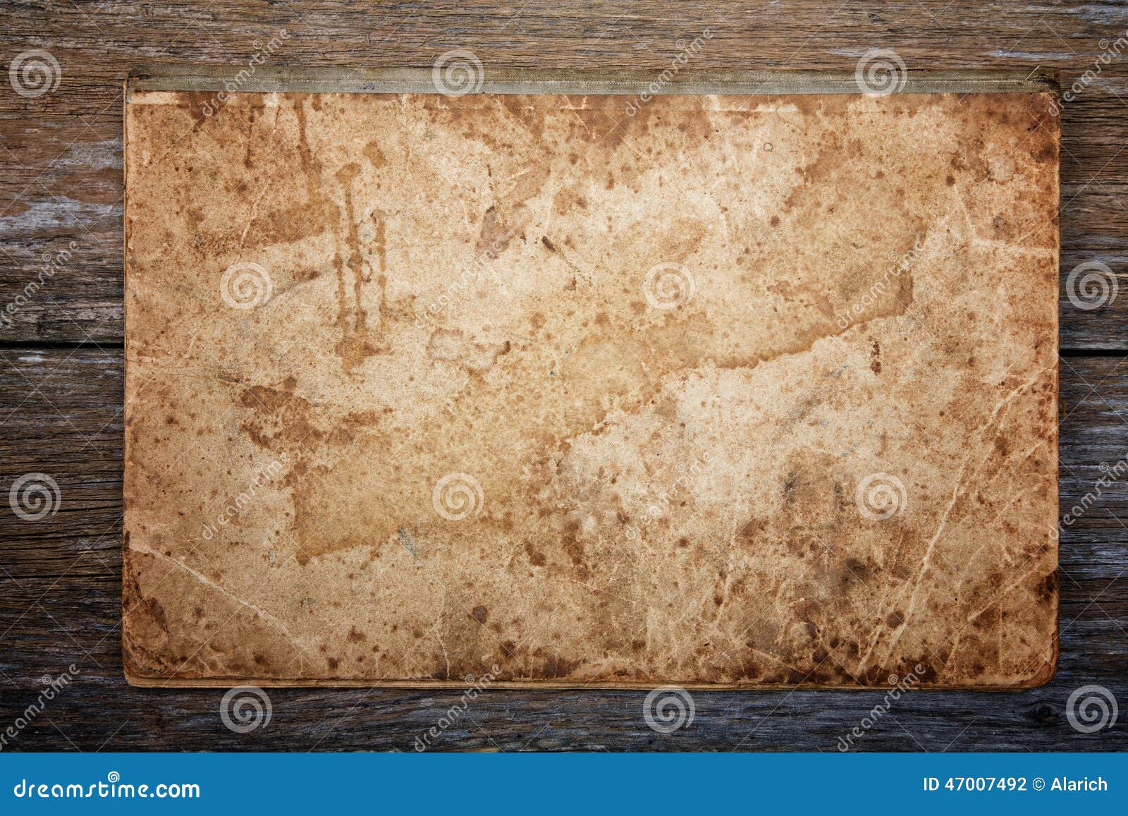 Texture of an Old Writing-book on an Board Stock Illustration ...