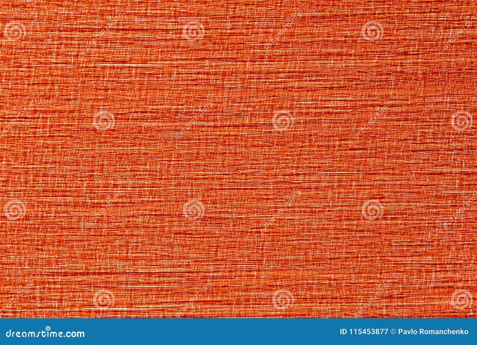 The Texture of Orange Fabric Made of Interwoven Threads, Background ...