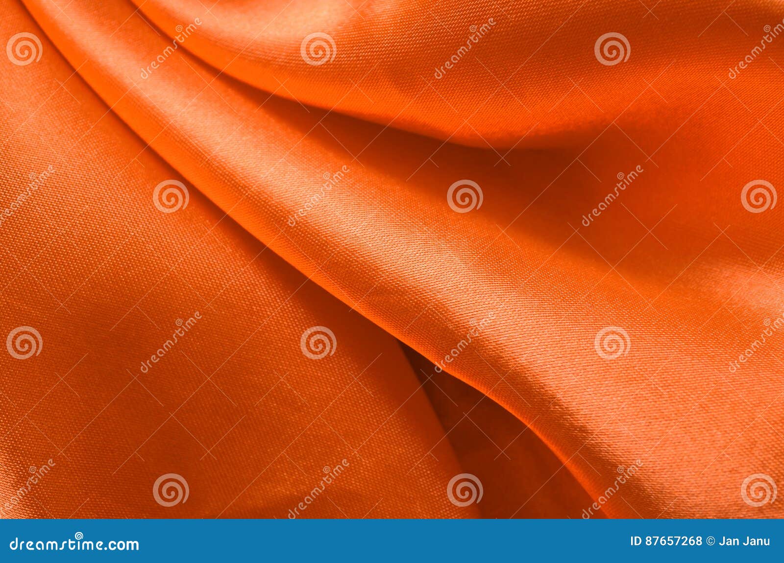 Texture orange satin, silk stock photo. Image of linen - 87657268